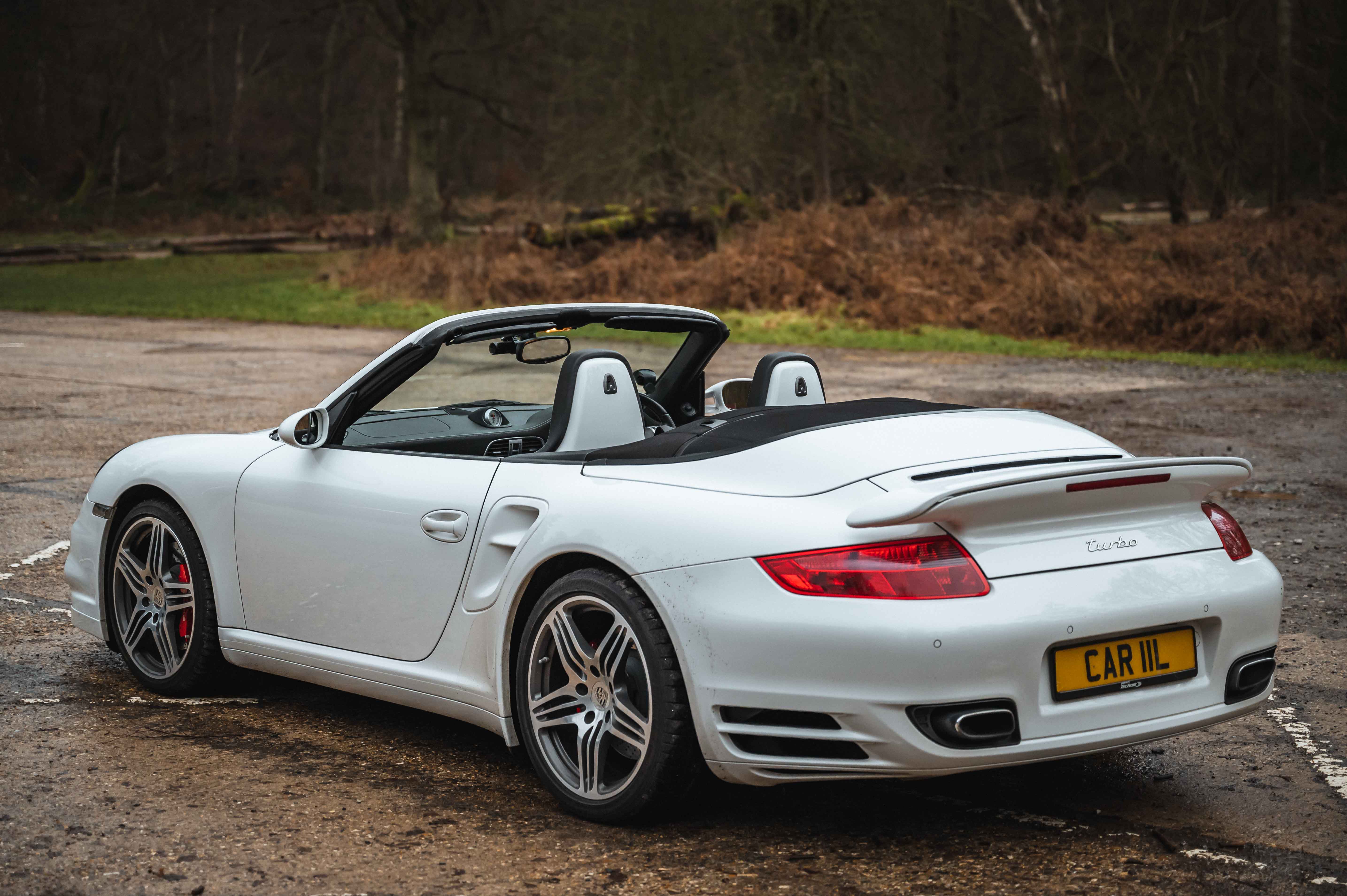 2008 PORSCHE 911 (997) TURBO CABRIOLET - MANUAL - 17,965 MILES for sale ...