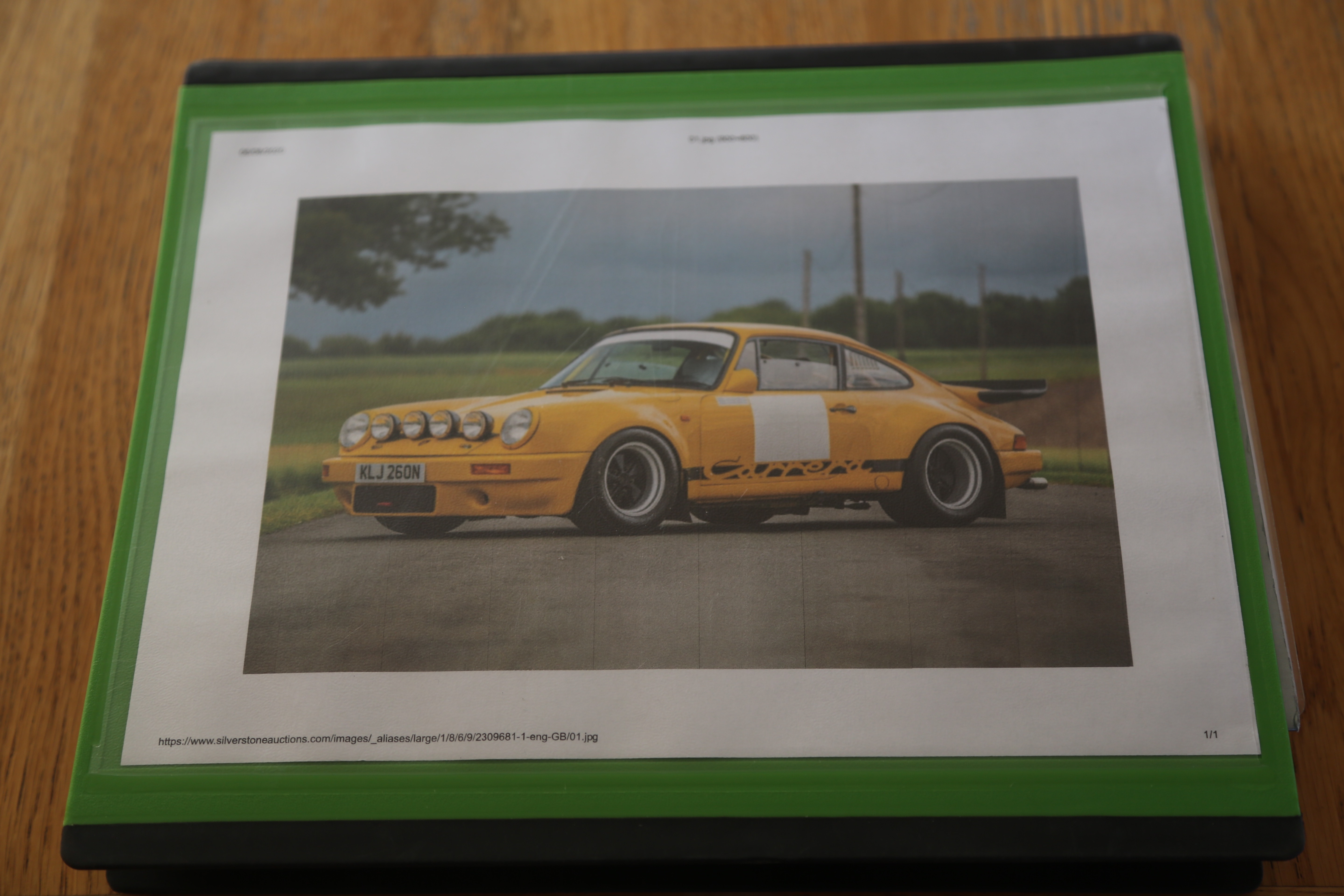 1975 Porsche 911 MFI - RSR IROC REPLICA