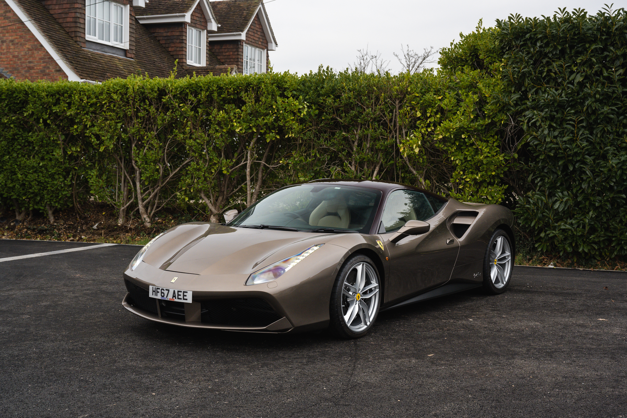 2017 FERRARI 488 GTB - 70TH ANNIVERSARY - 1,034 MILES
