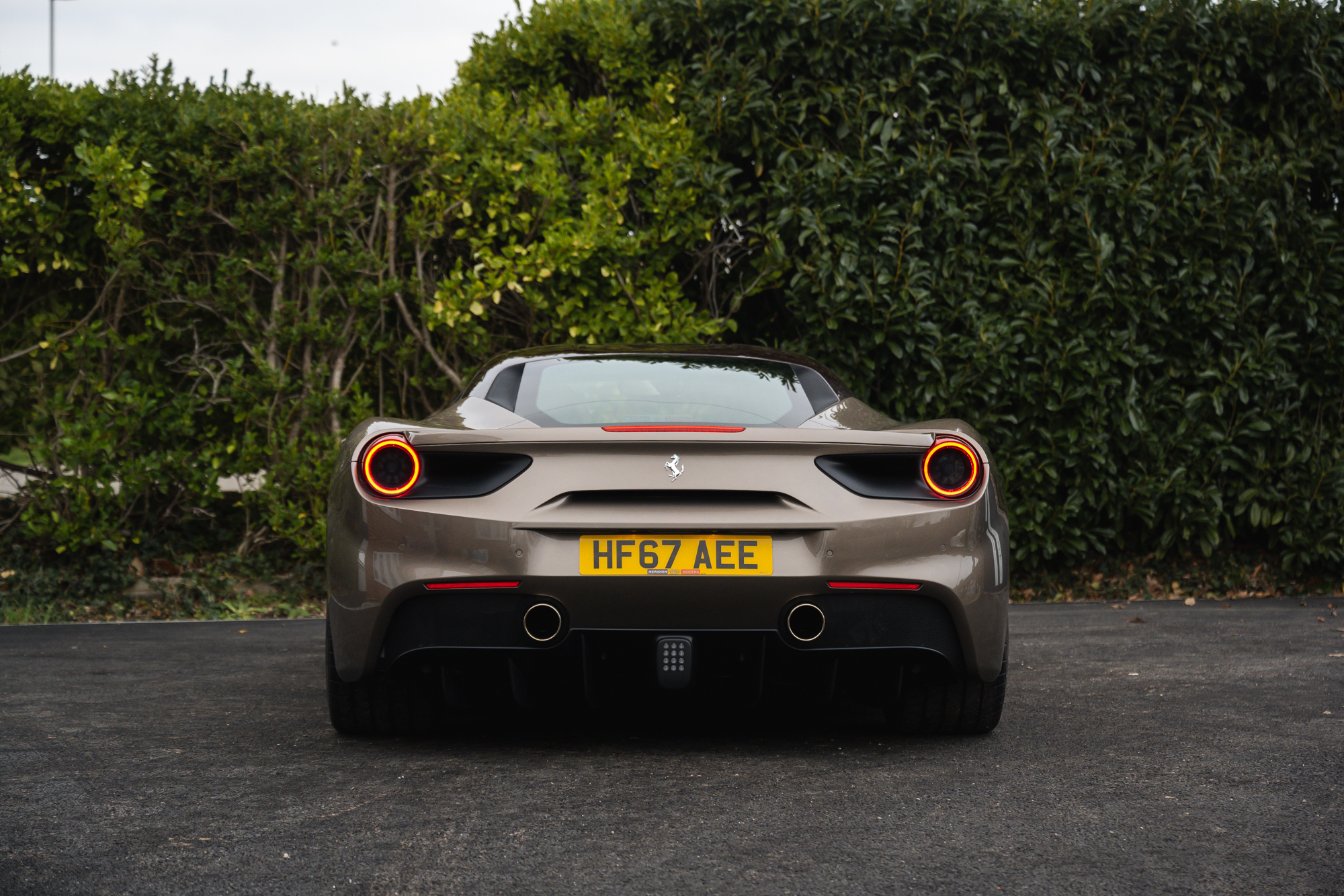2017 FERRARI 488 GTB - 70TH ANNIVERSARY - 1,034 MILES