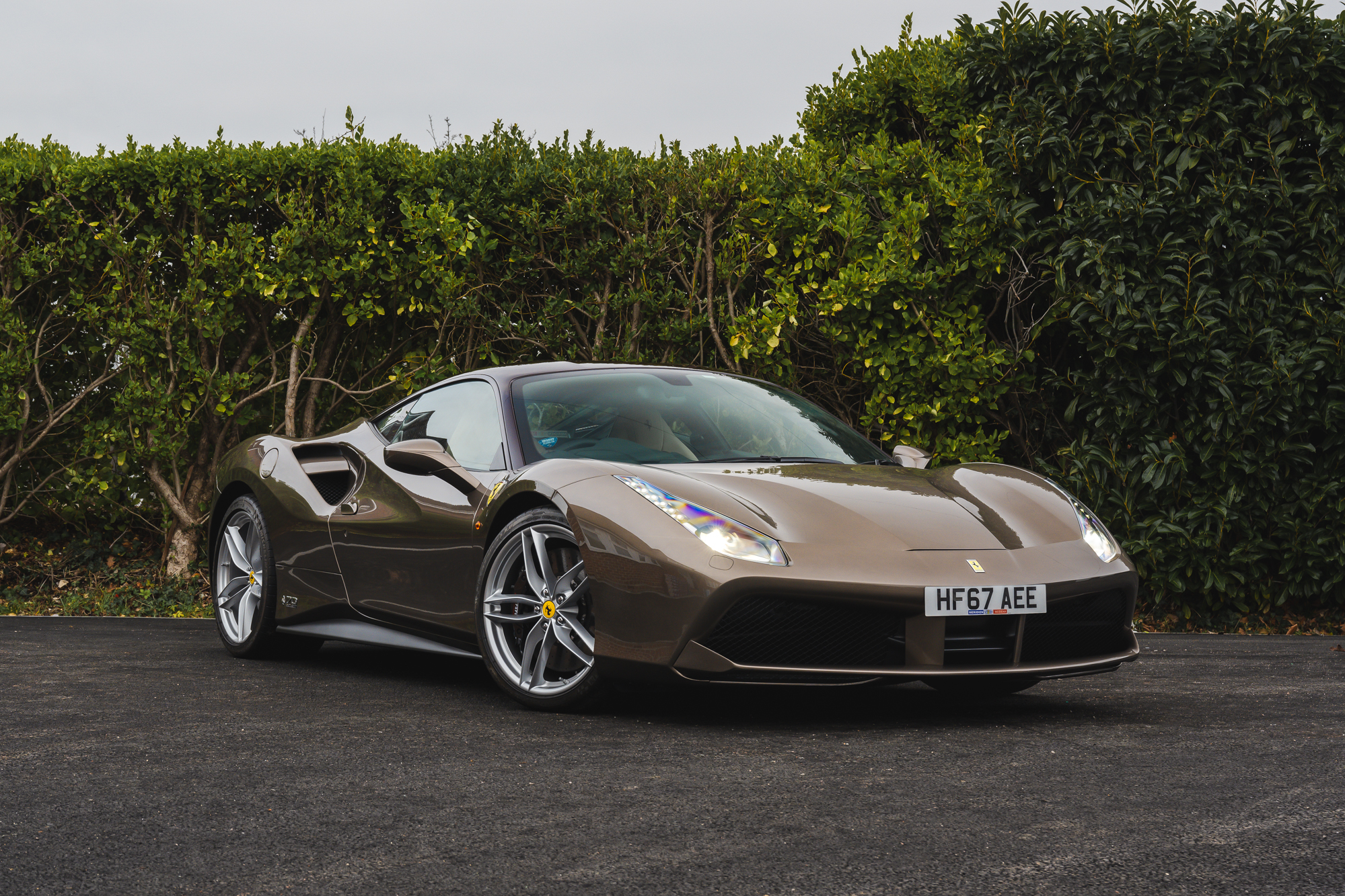 2017 FERRARI 488 GTB - 70TH ANNIVERSARY - 1,034 MILES
