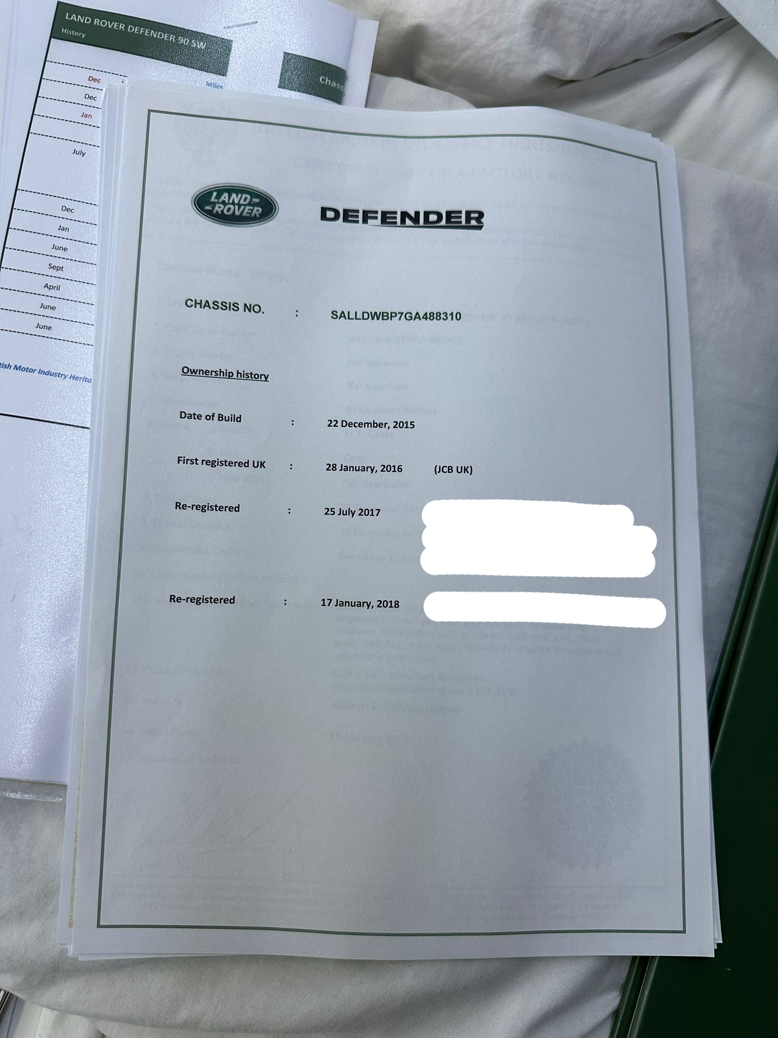 2016 LAND ROVER DEFENDER 90 - 39 MILES