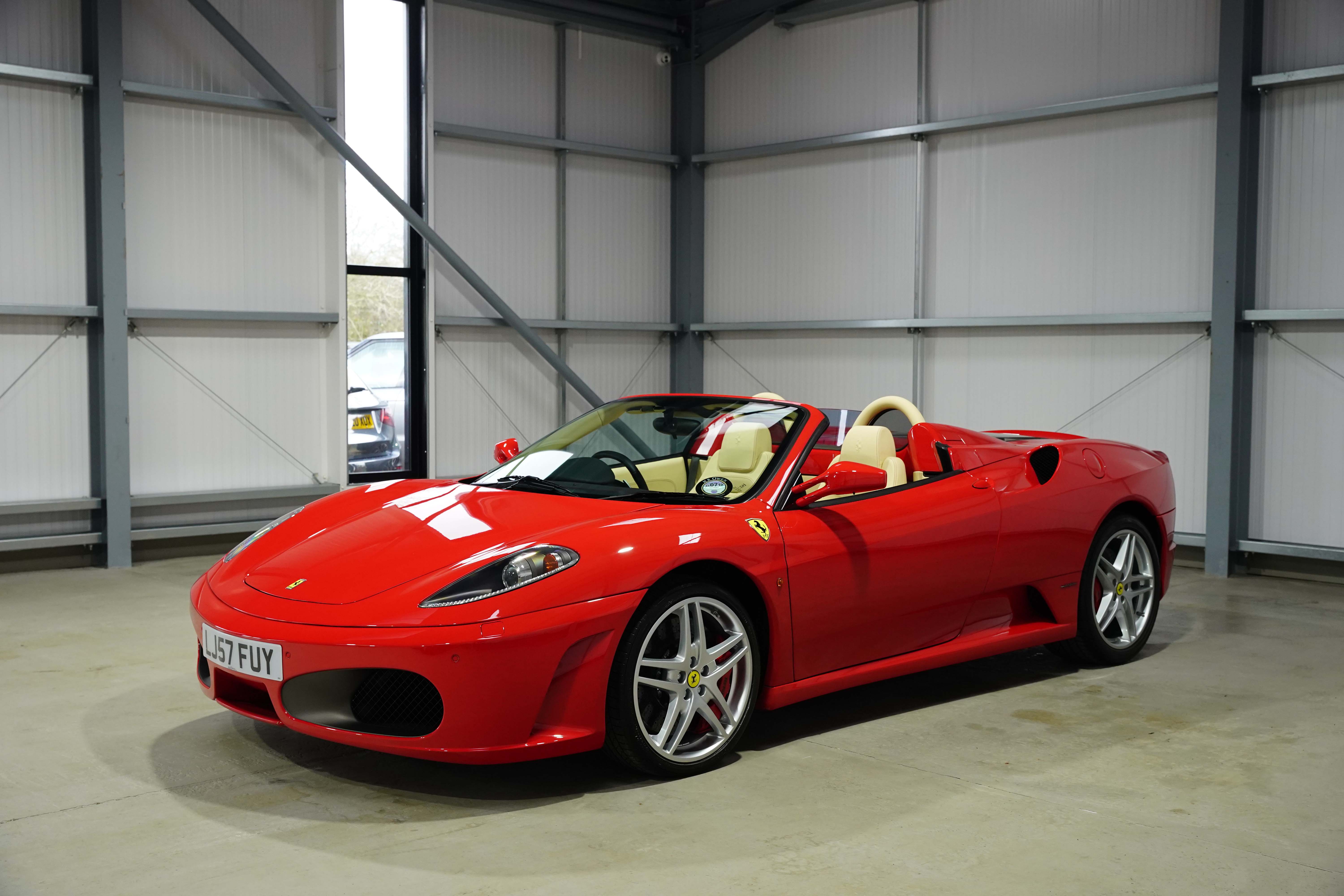 2008 FERRARI F430 SPIDER F1 - 697 MILES