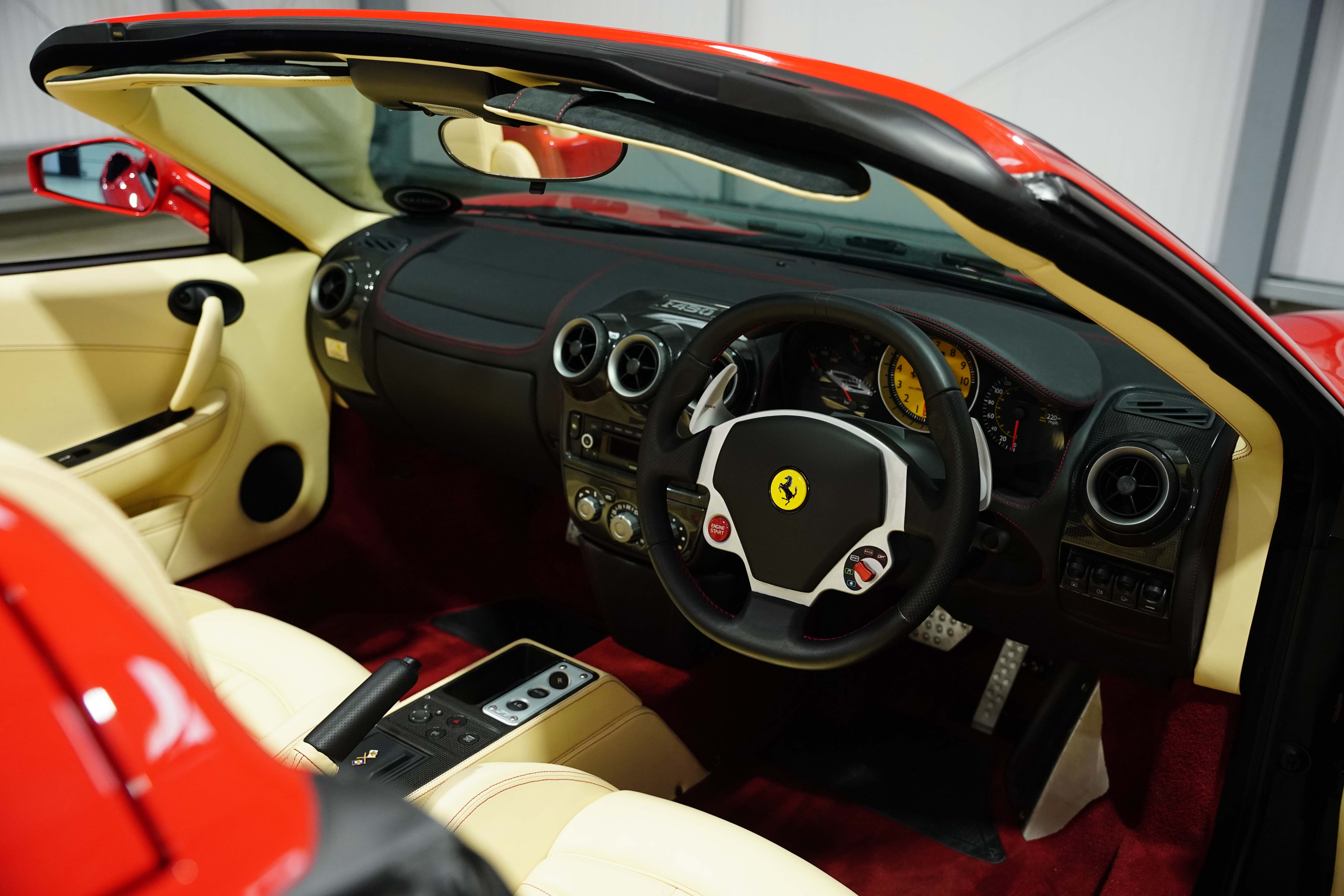 2008 FERRARI F430 SPIDER F1 - 697 MILES