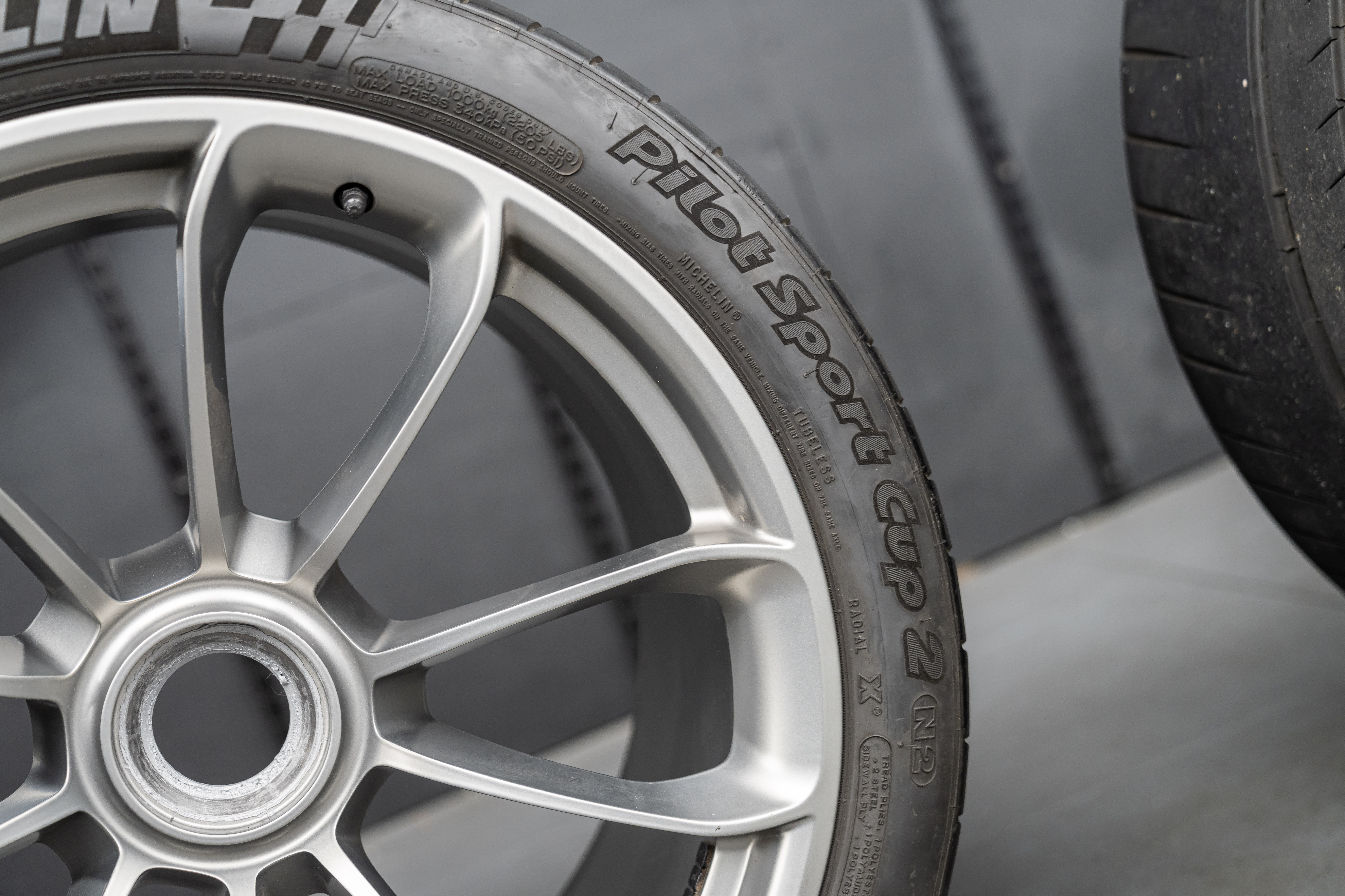 SET OF PORSCHE 911 (991) GT2 RS WHEELS AND TYRES