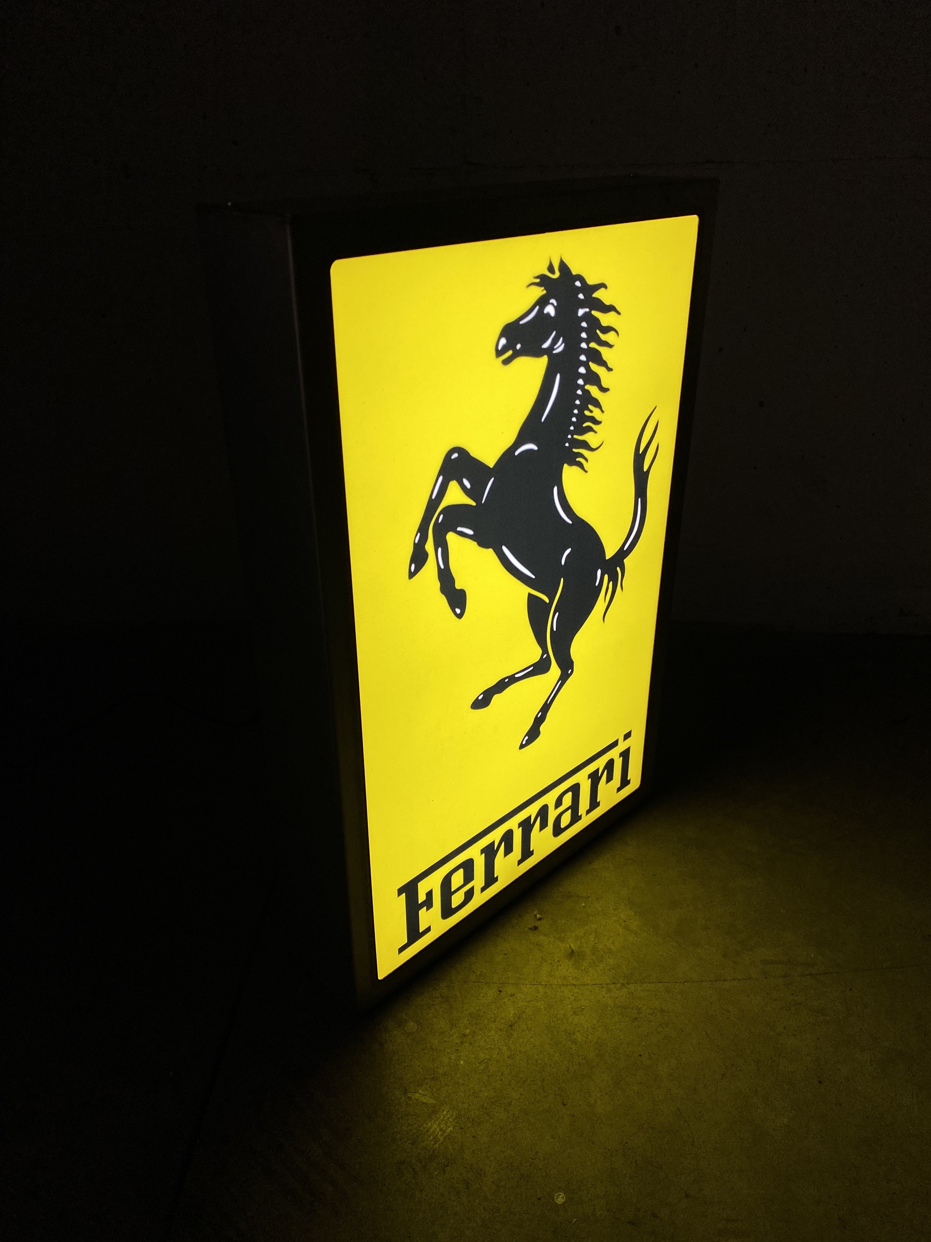FERRARI ILLUMINATED SIGN for sale by auction in Milano, Italy