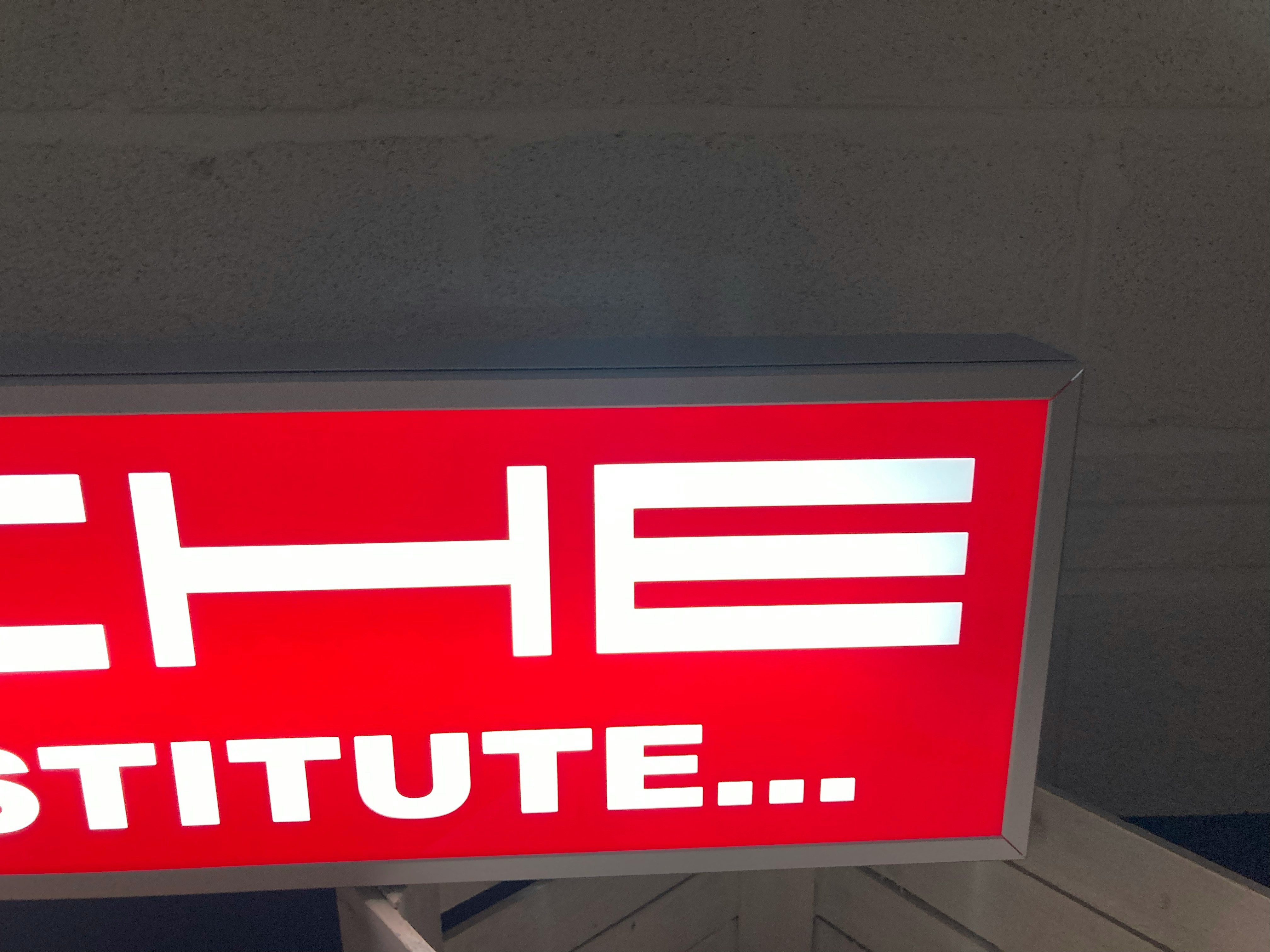 PORSCHE 'THERE IS NO SUBSTITUTE' ILLUMINATED SIGN for sale by auction ...