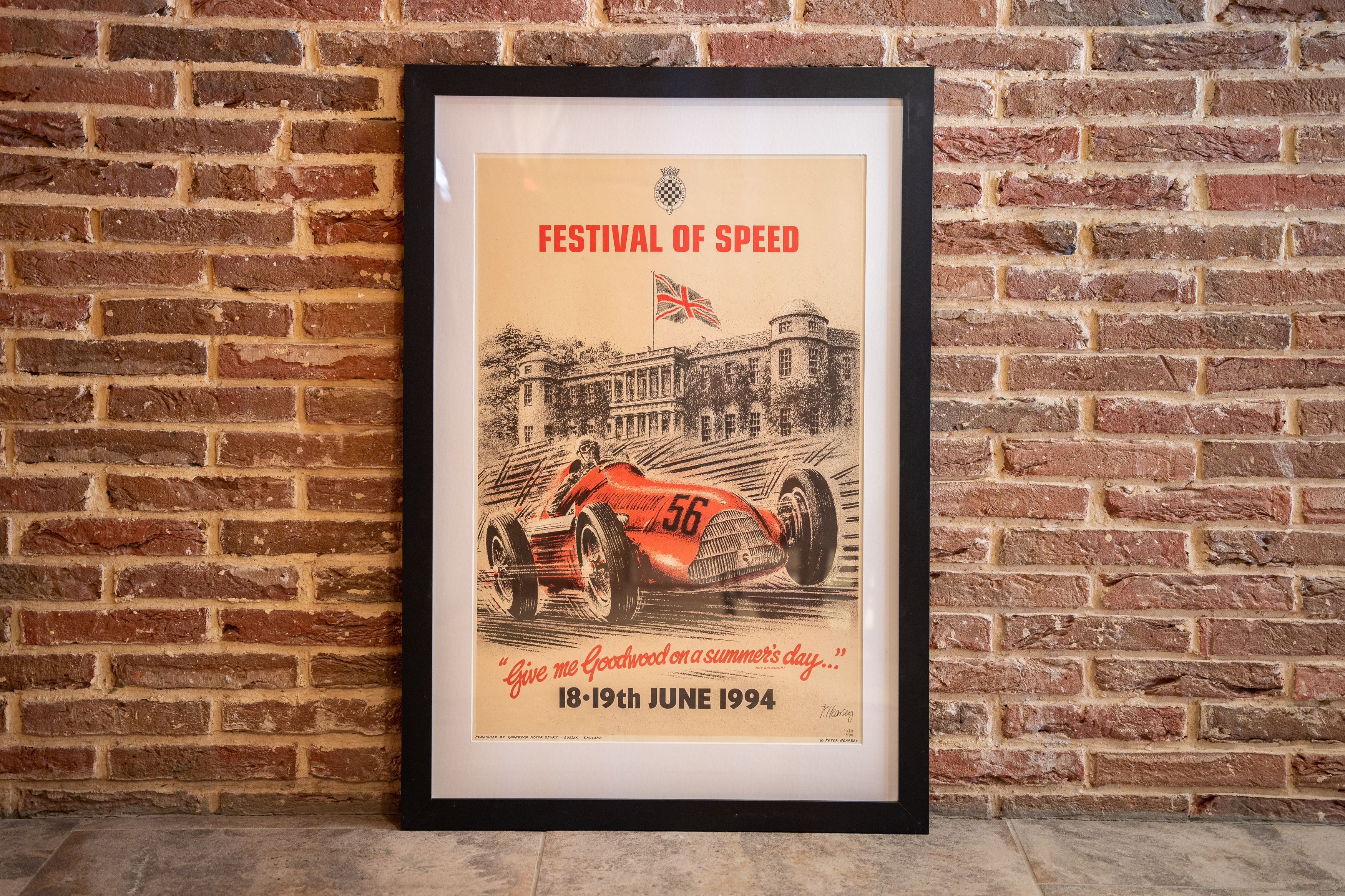 GOODWOOD FESTIVAL OF SPEED POSTERS