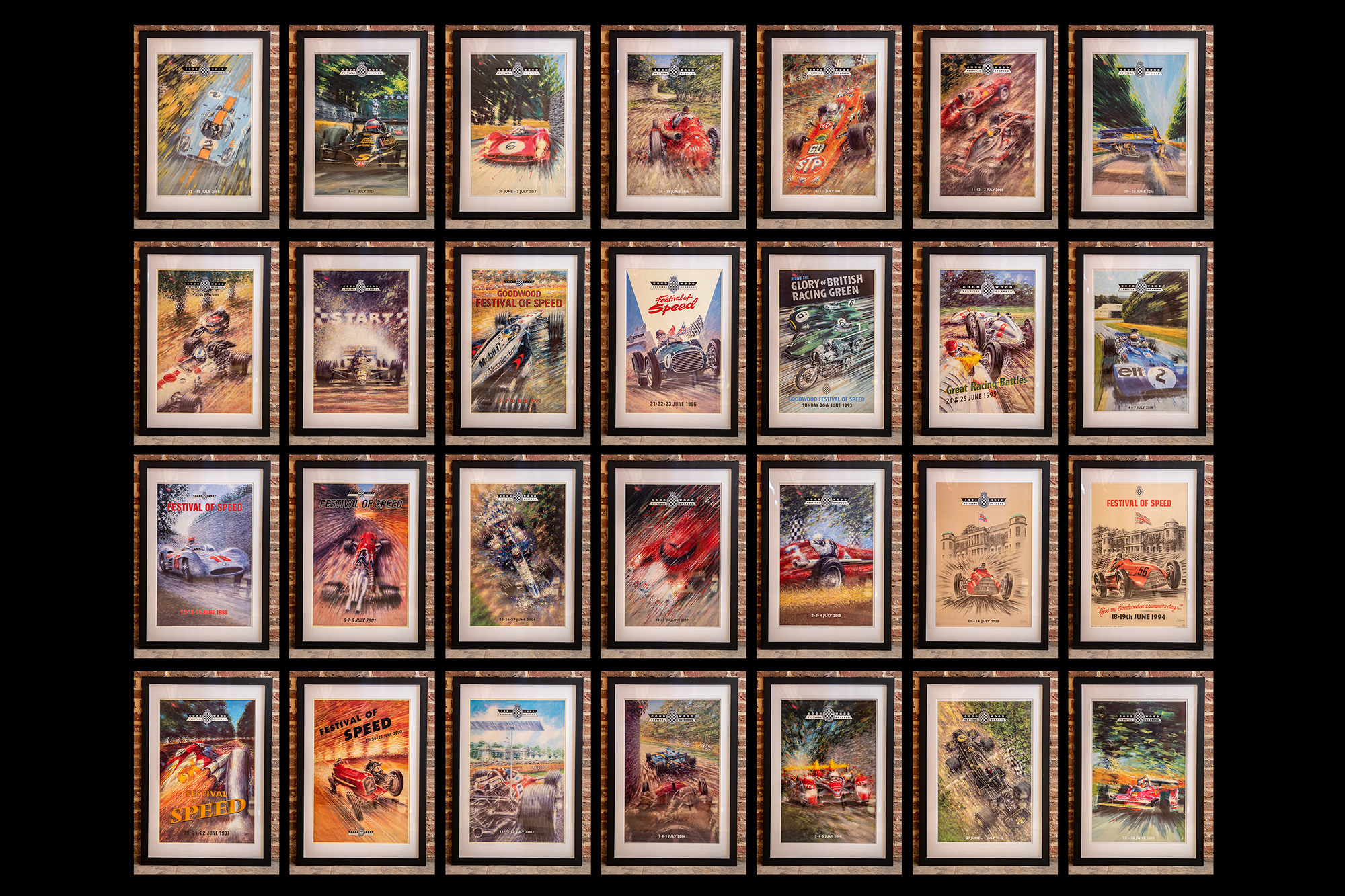 GOODWOOD FESTIVAL OF SPEED POSTERS