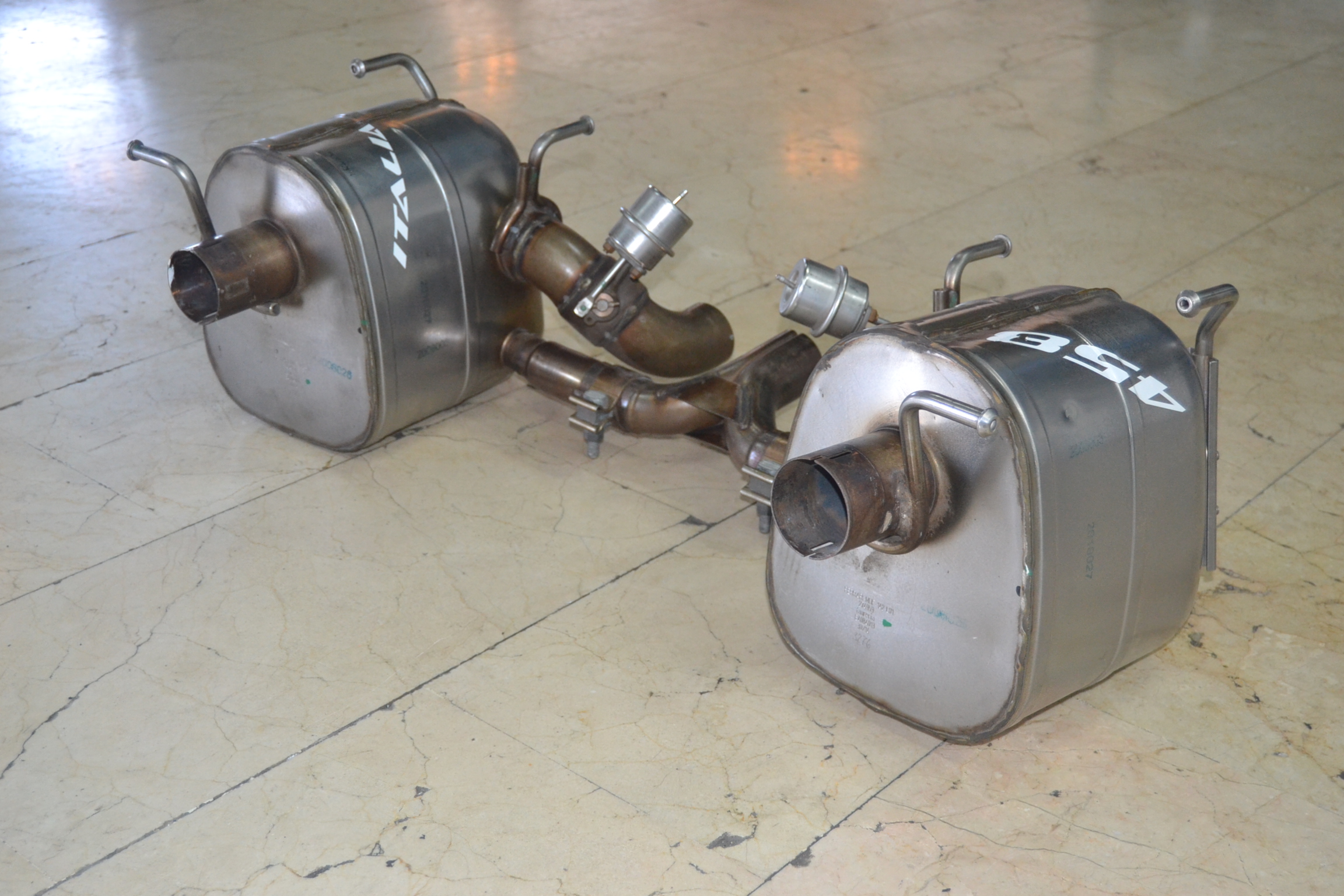 FERRARI 458 ITALIA / SPIDER EXHAUST