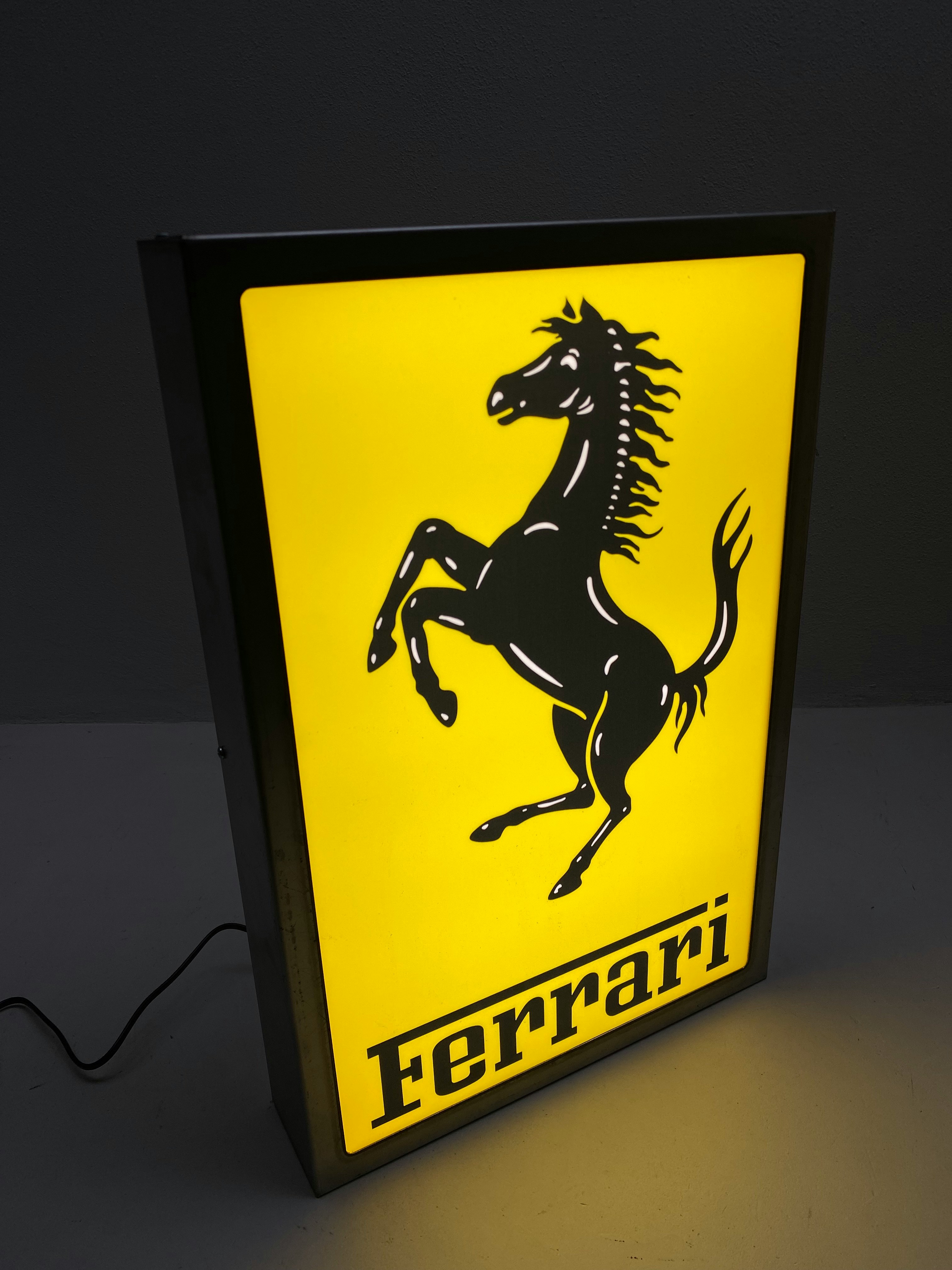 FERRARI ILLUMINATED SIGN