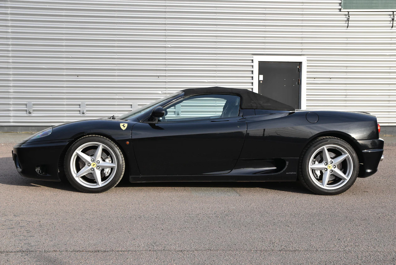 Ferrari 360 Spider Black