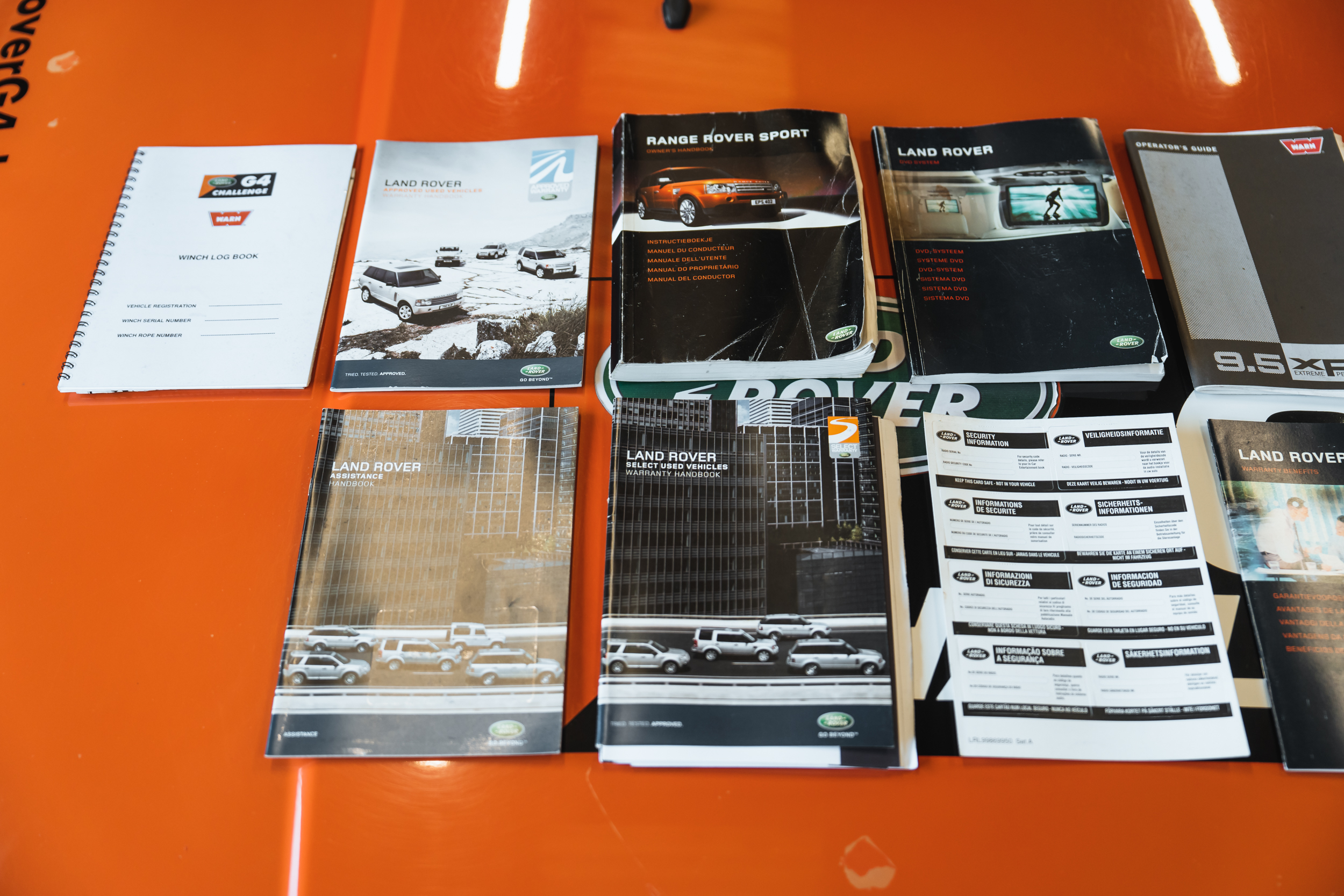 2005 RANGE ROVER SPORT 'G4 CHALLENGE'