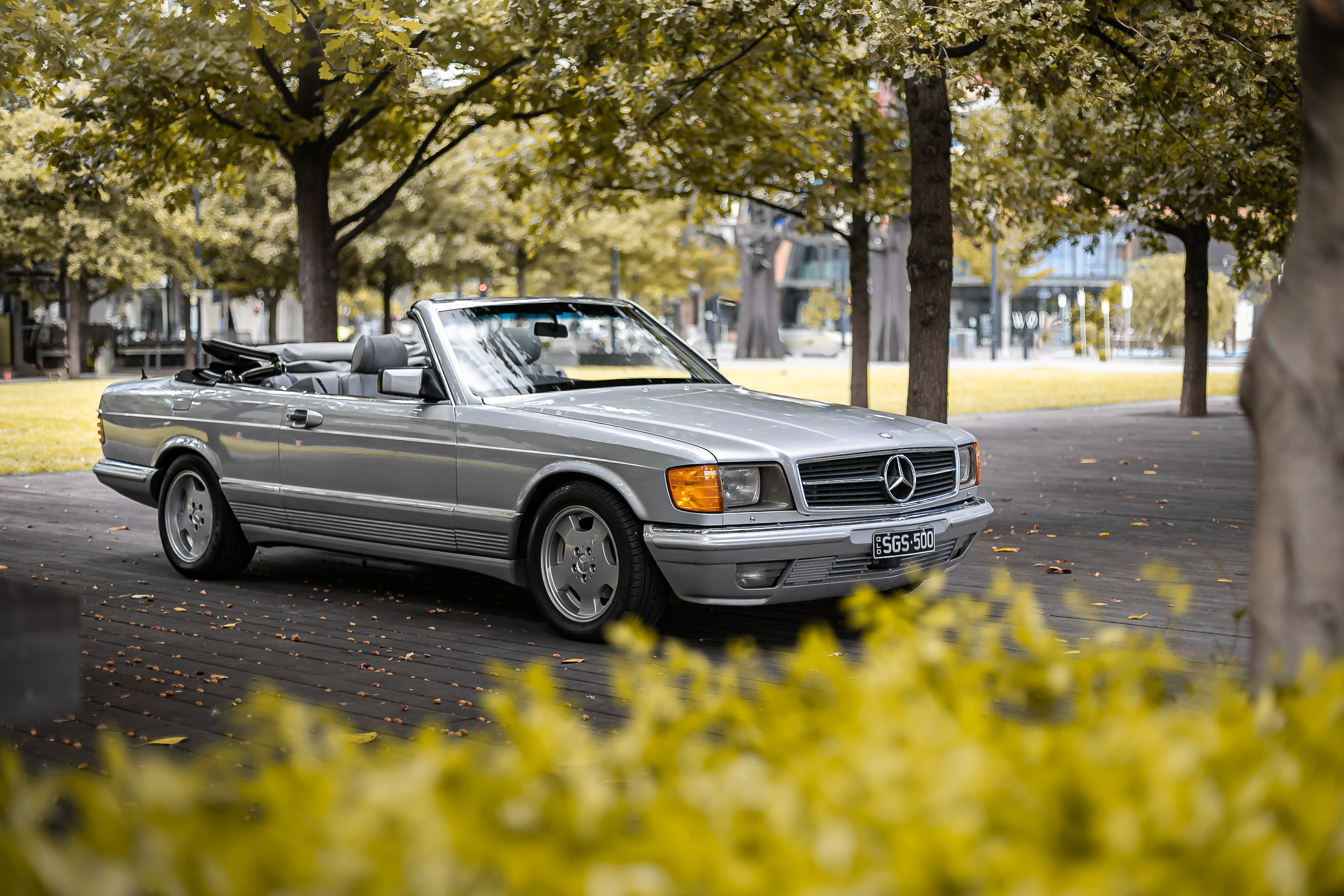 1985 MERCEDES-BENZ (C126) 500 SEC CONVERTIBLE for sale by auction in ...