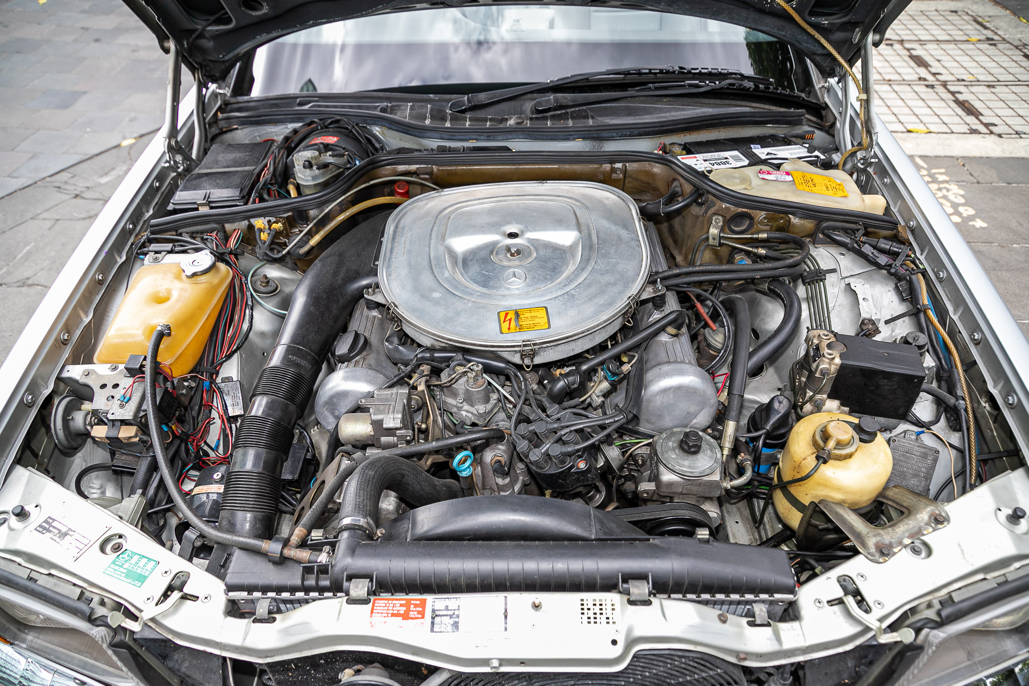 1985 MERCEDES-BENZ (C126) 500 SEC CONVERTIBLE for sale by auction in ...