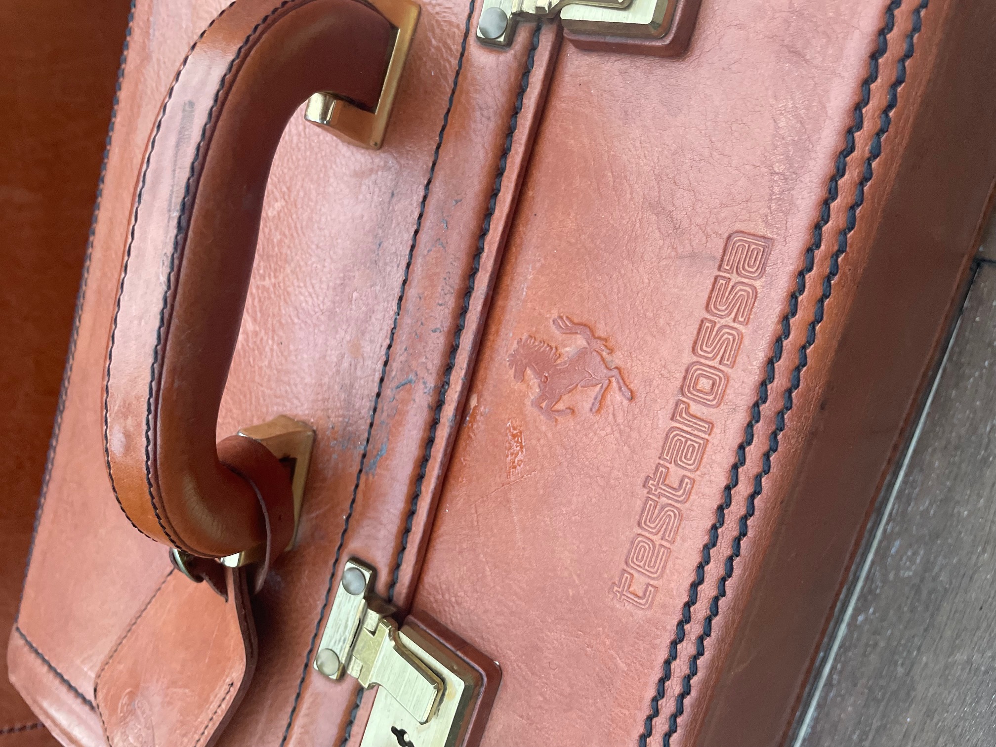 SCHEDONI LUGGAGE FOR FERRARI TESTAROSSA