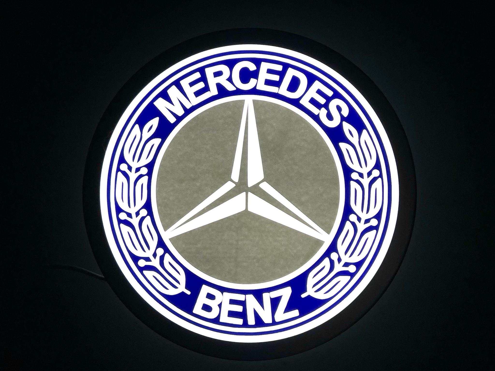 MERCEDES-BENZ ILLUMINATED SIGN