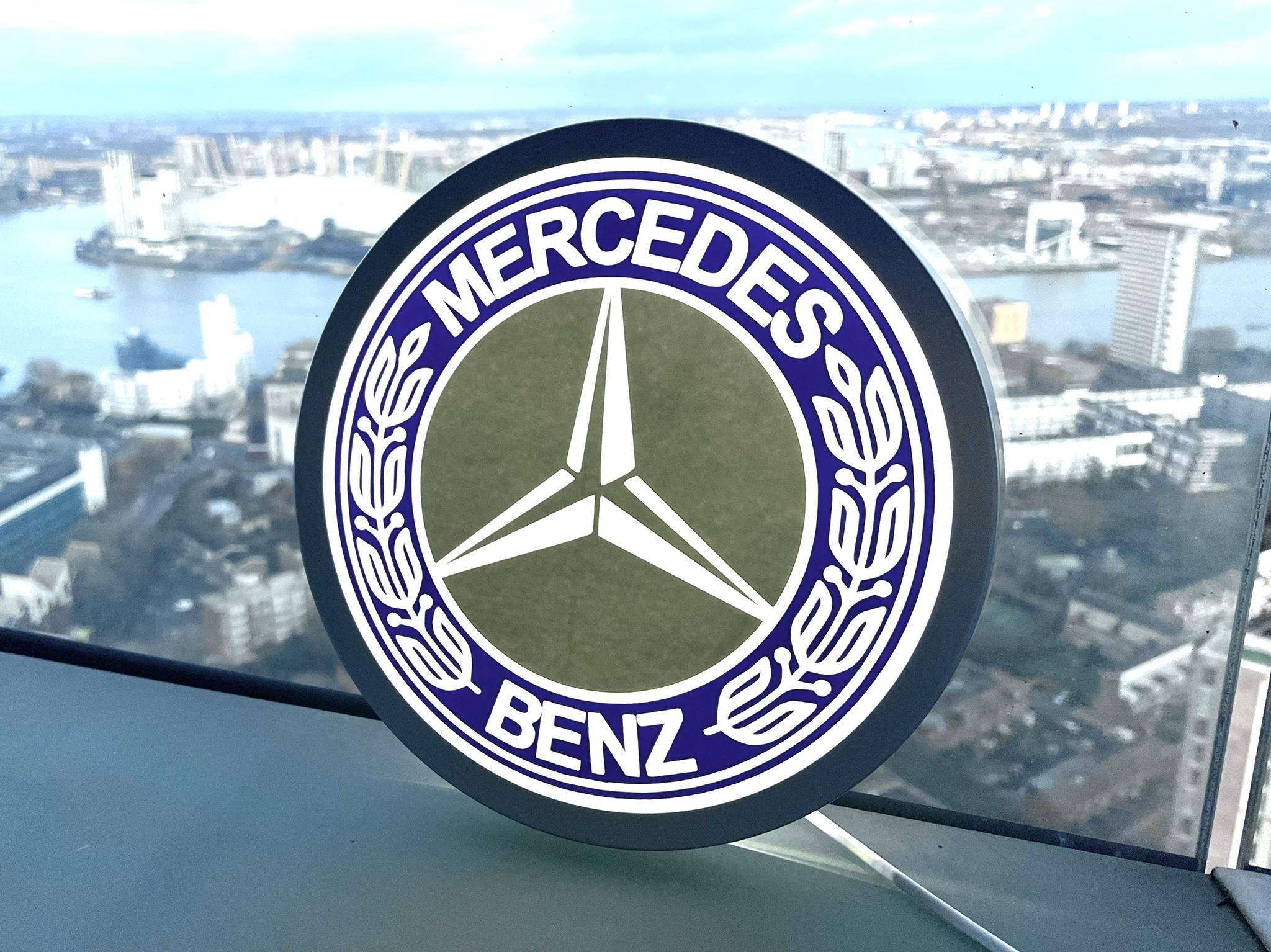 MERCEDES-BENZ ILLUMINATED SIGN