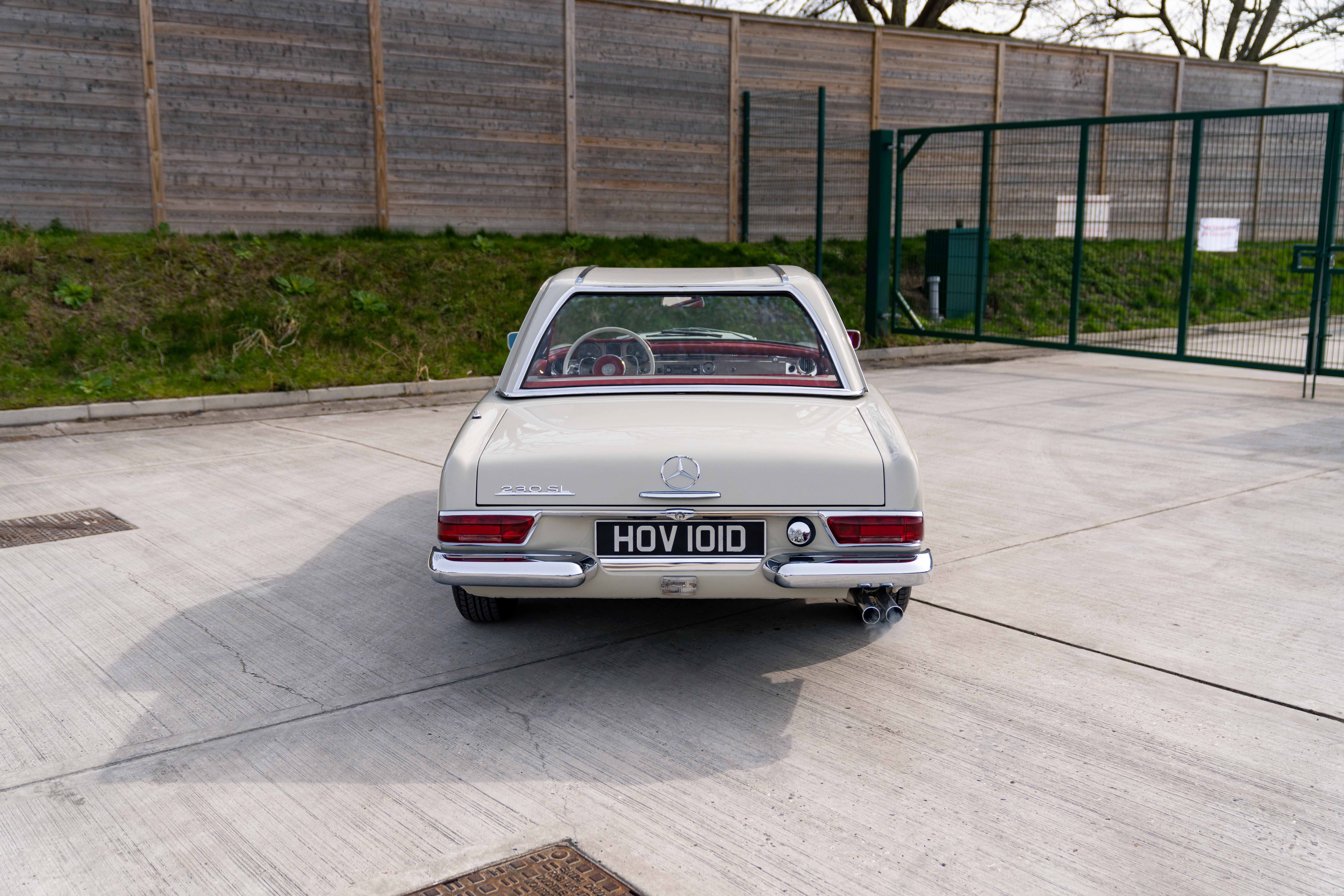 1966 MERCEDES-BENZ 230 SL PAGODA for sale by auction in Epsom, Surrey ...