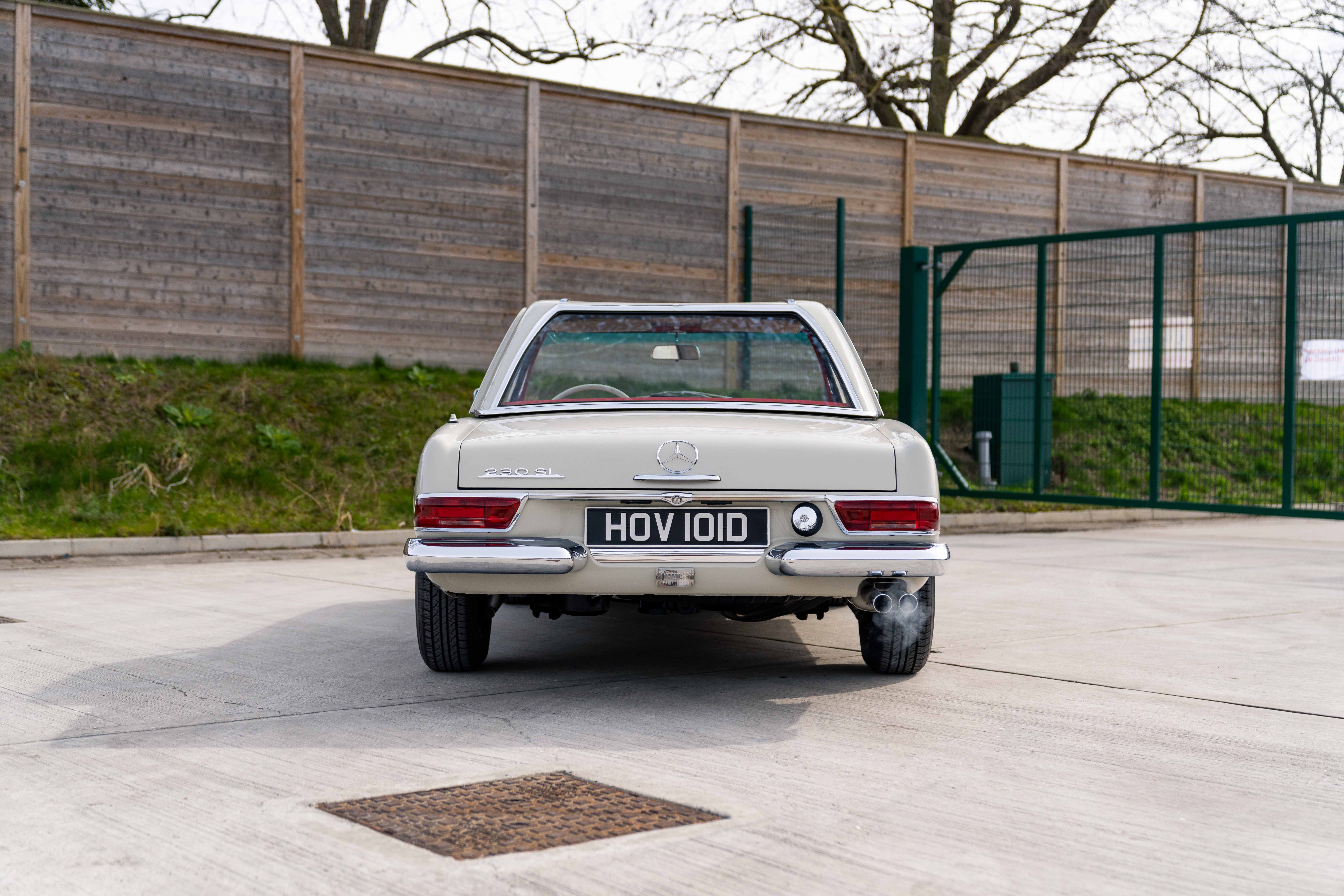 1966 MERCEDES-BENZ 230 SL PAGODA for sale by auction in Epsom, Surrey ...