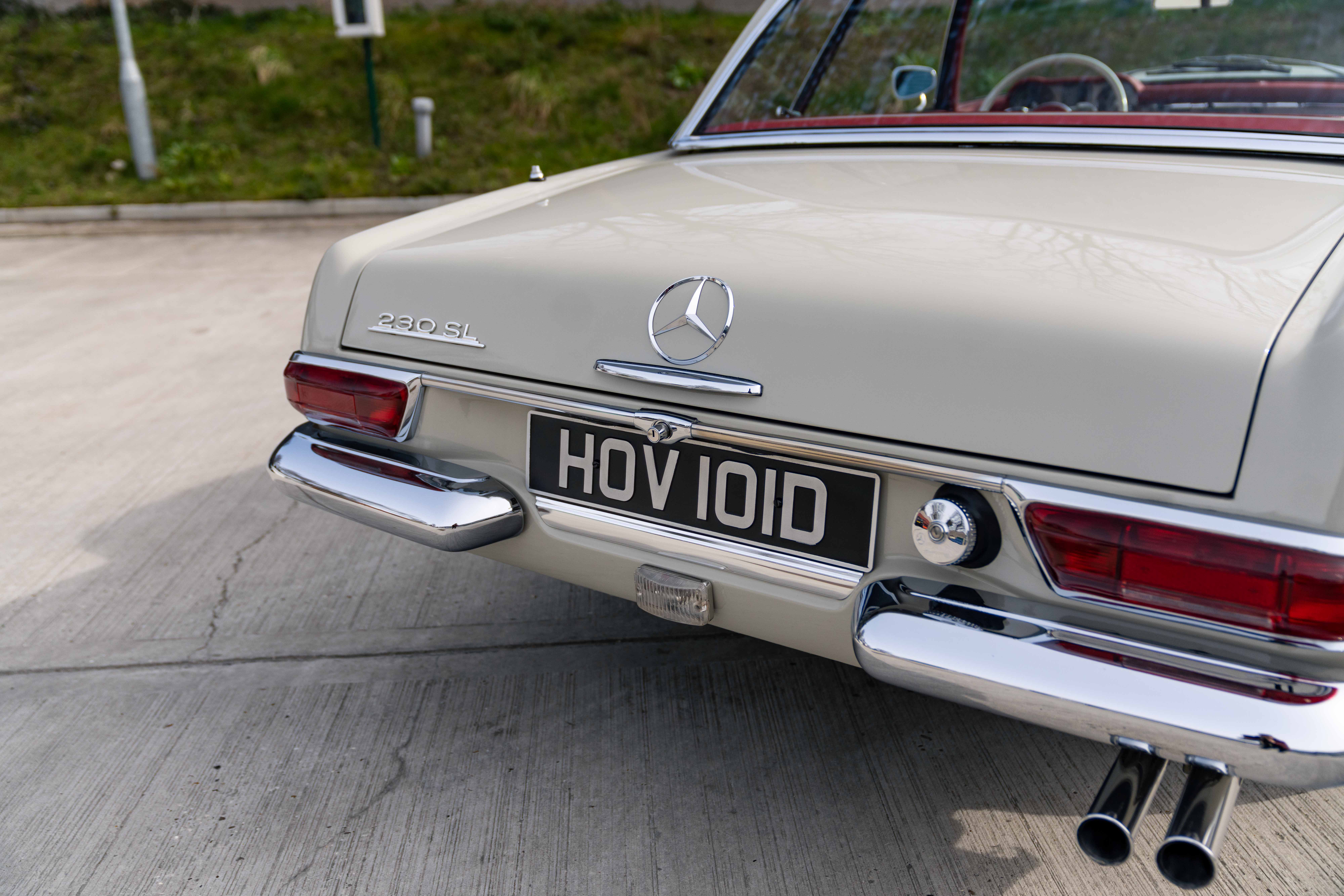 1966 MERCEDES-BENZ 230 SL PAGODA for sale by auction in Epsom, Surrey ...