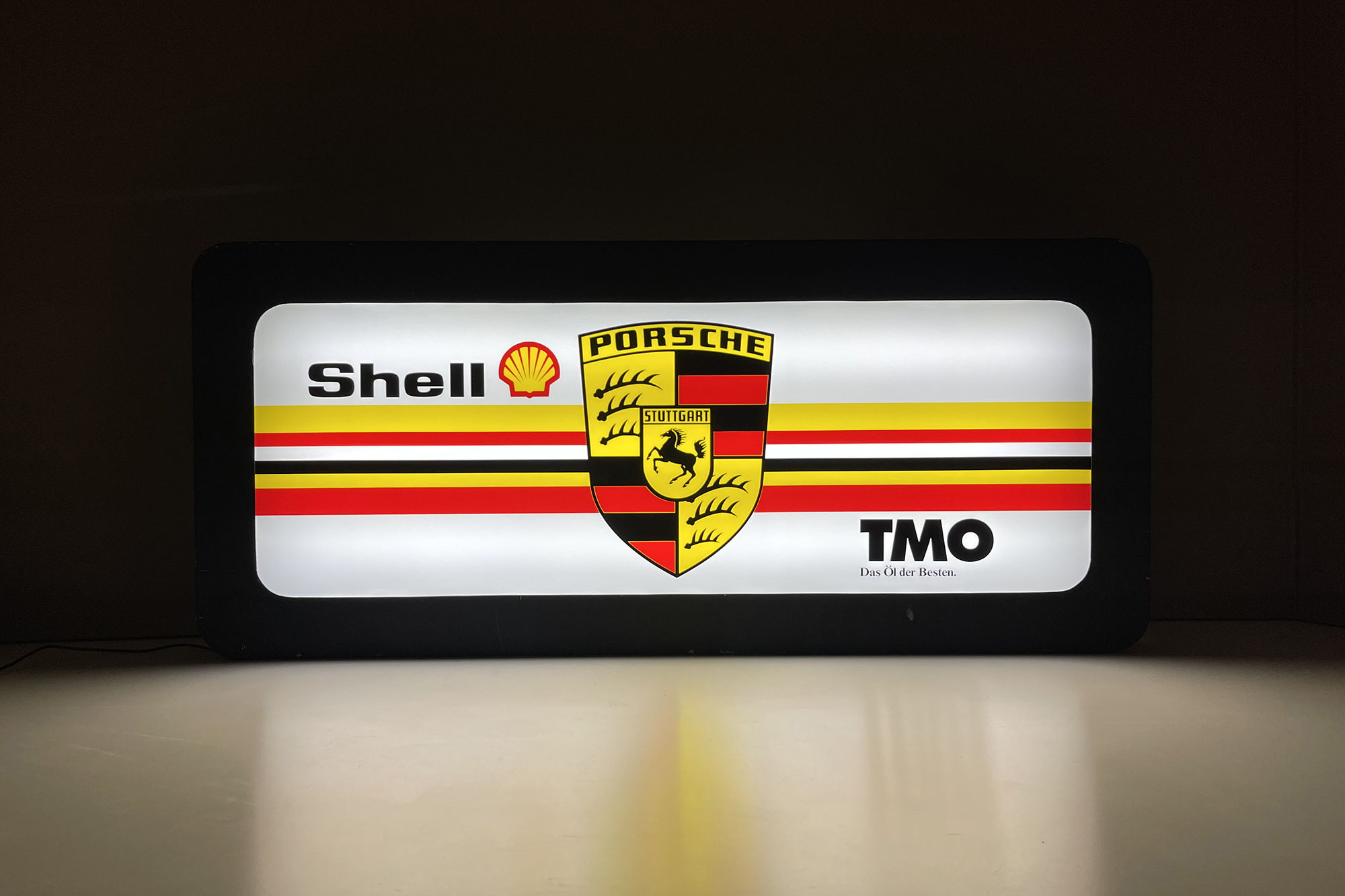 PORSCHE SHELL TMO ILLUMINATED SIGN