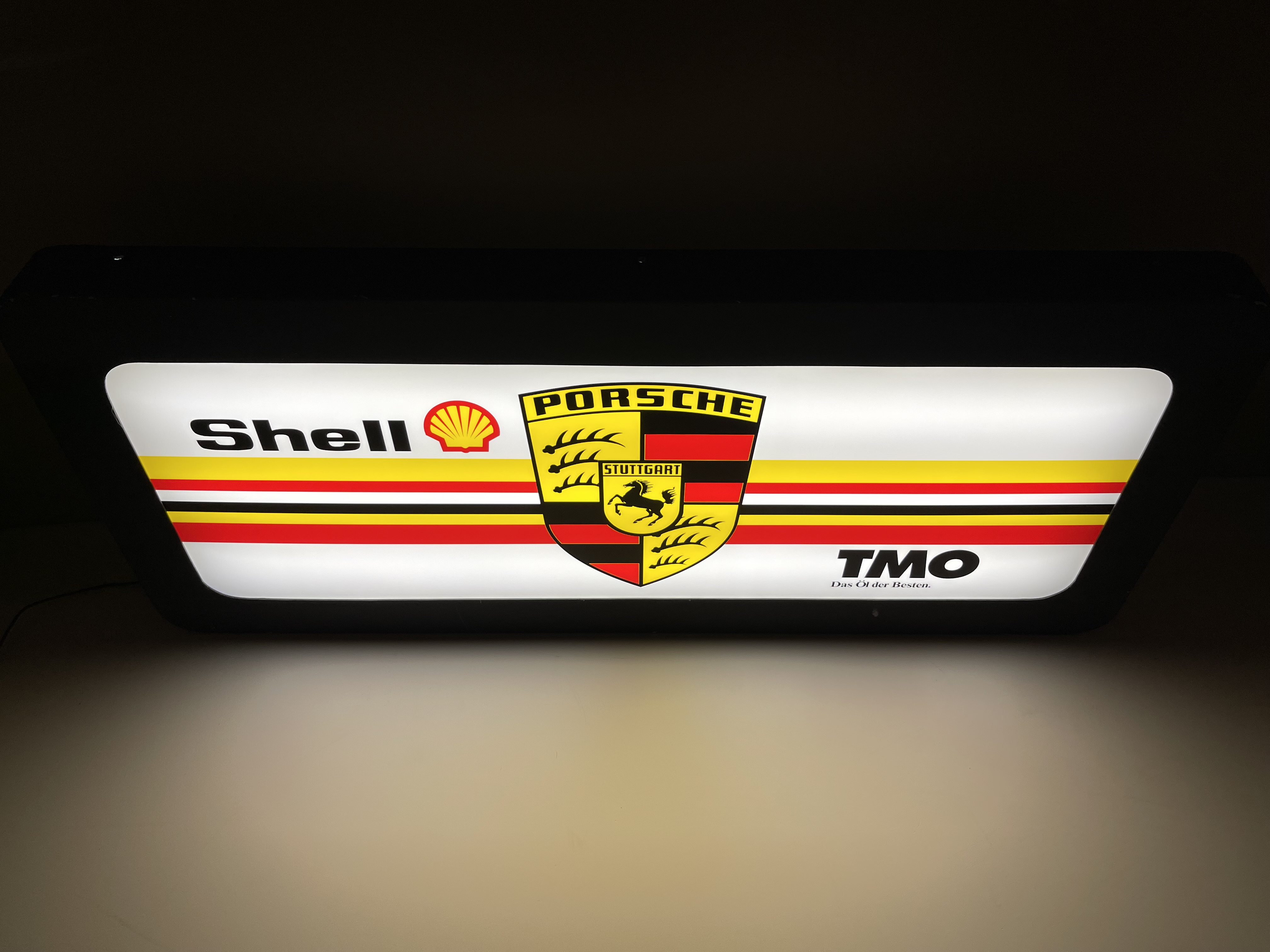 PORSCHE SHELL TMO ILLUMINATED SIGN