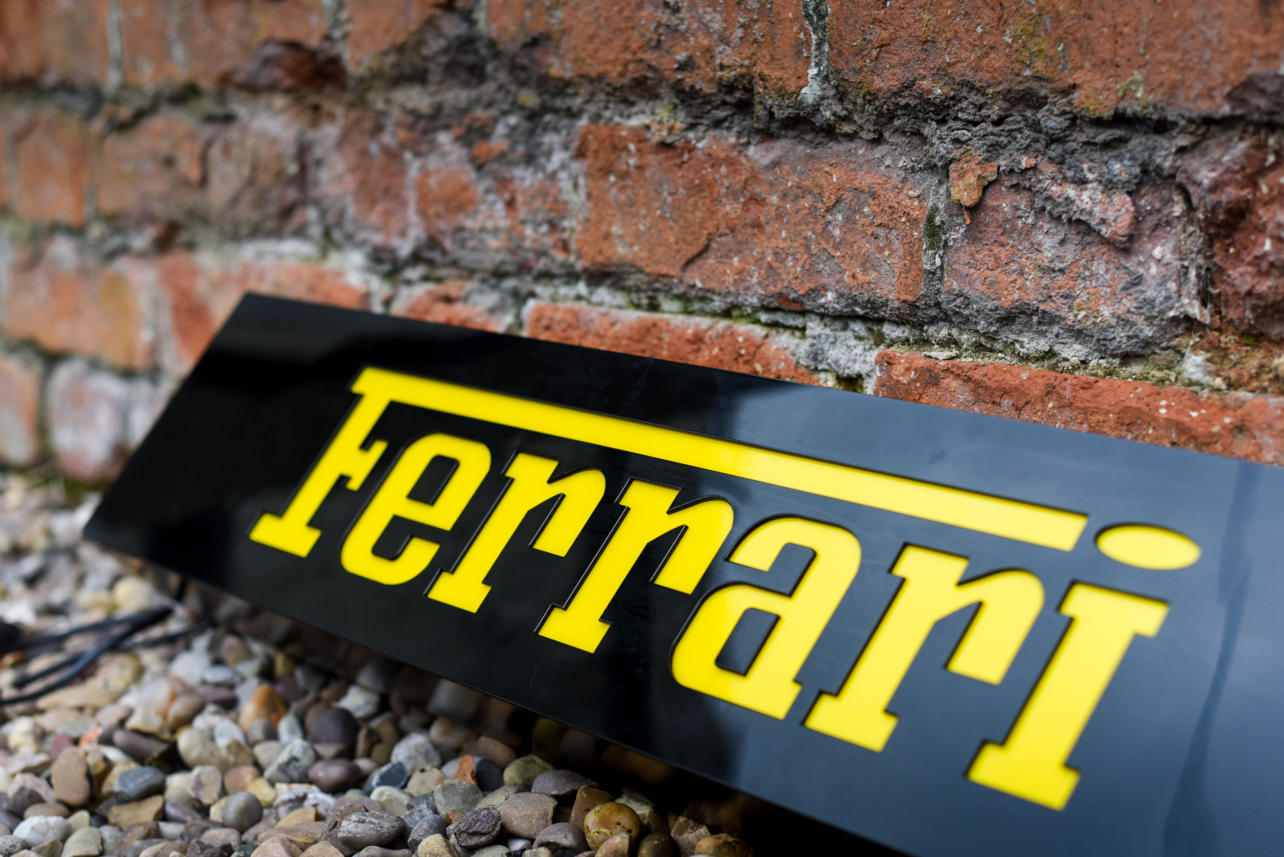 FERRARI ILLUMINATED SIGN