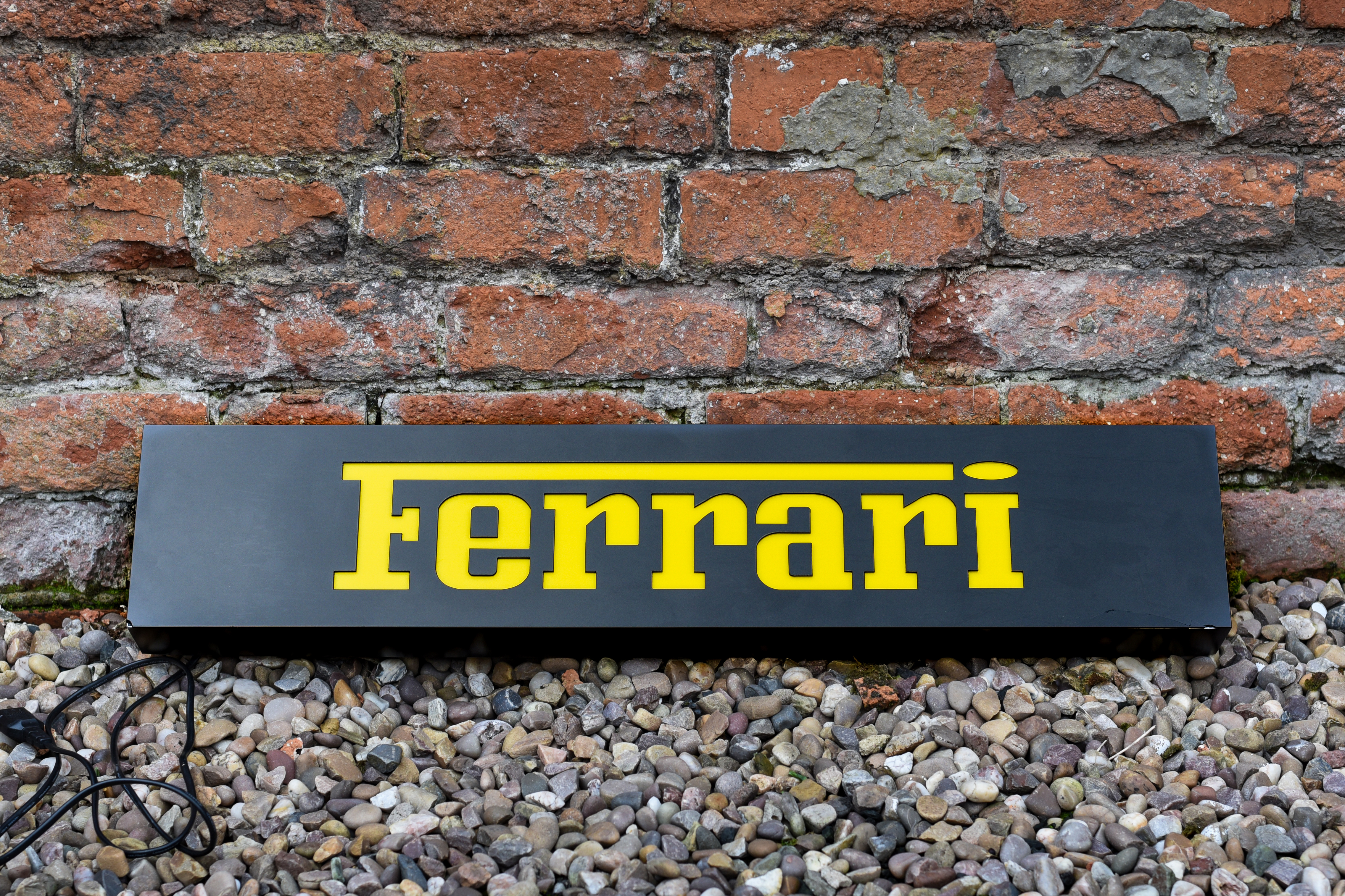 FERRARI ILLUMINATED SIGN