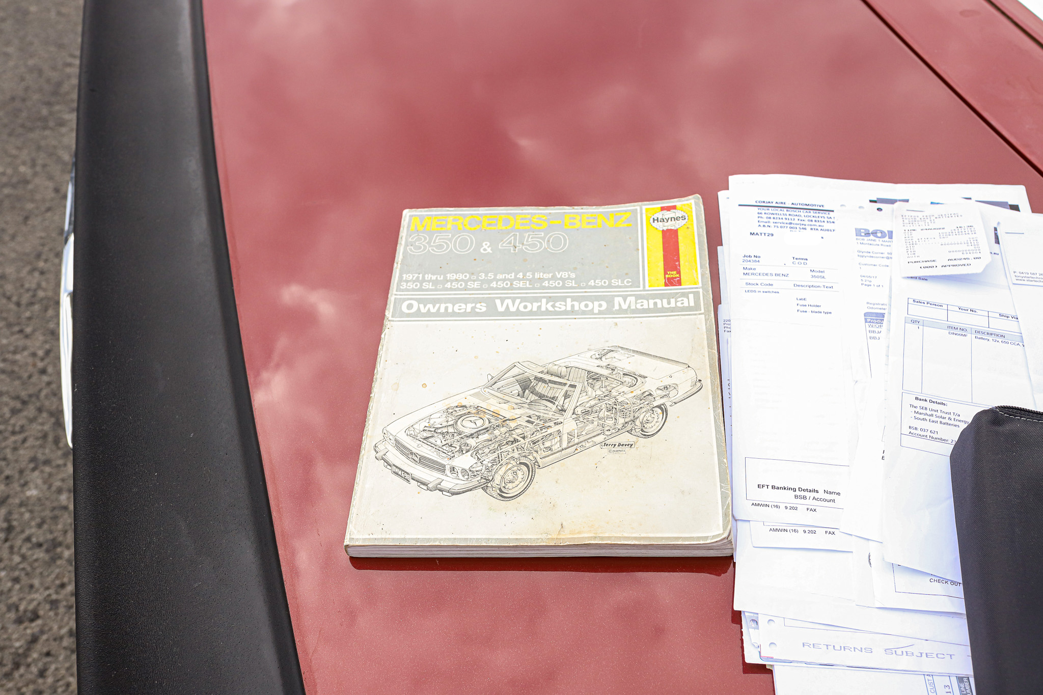 1973 MERCEDES-BENZ (R107) 350SL - 450SL ENGINE