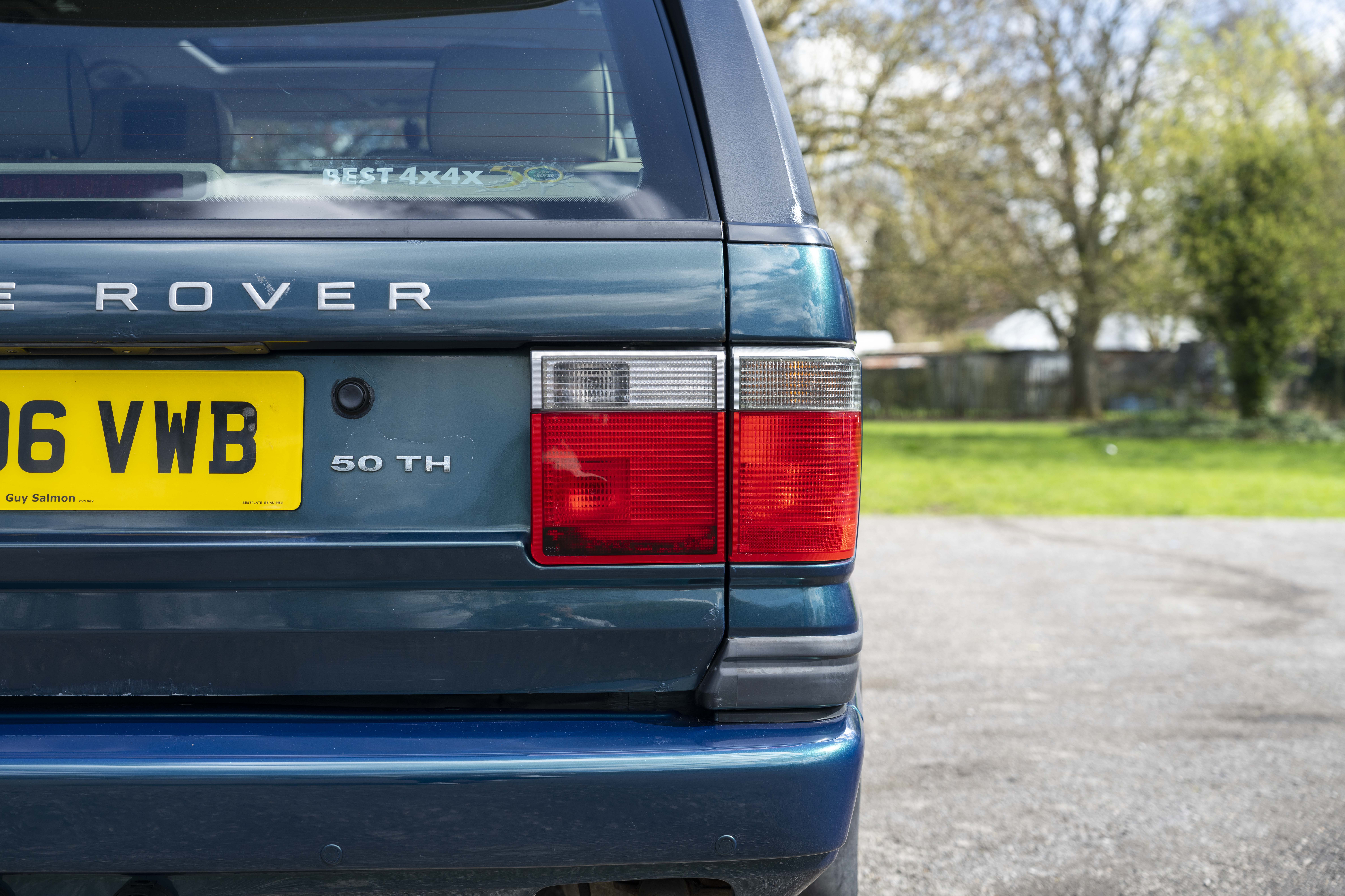 1998 RANGE ROVER (P38) 4.6 VOGUE '50TH ANNIVERSARY'