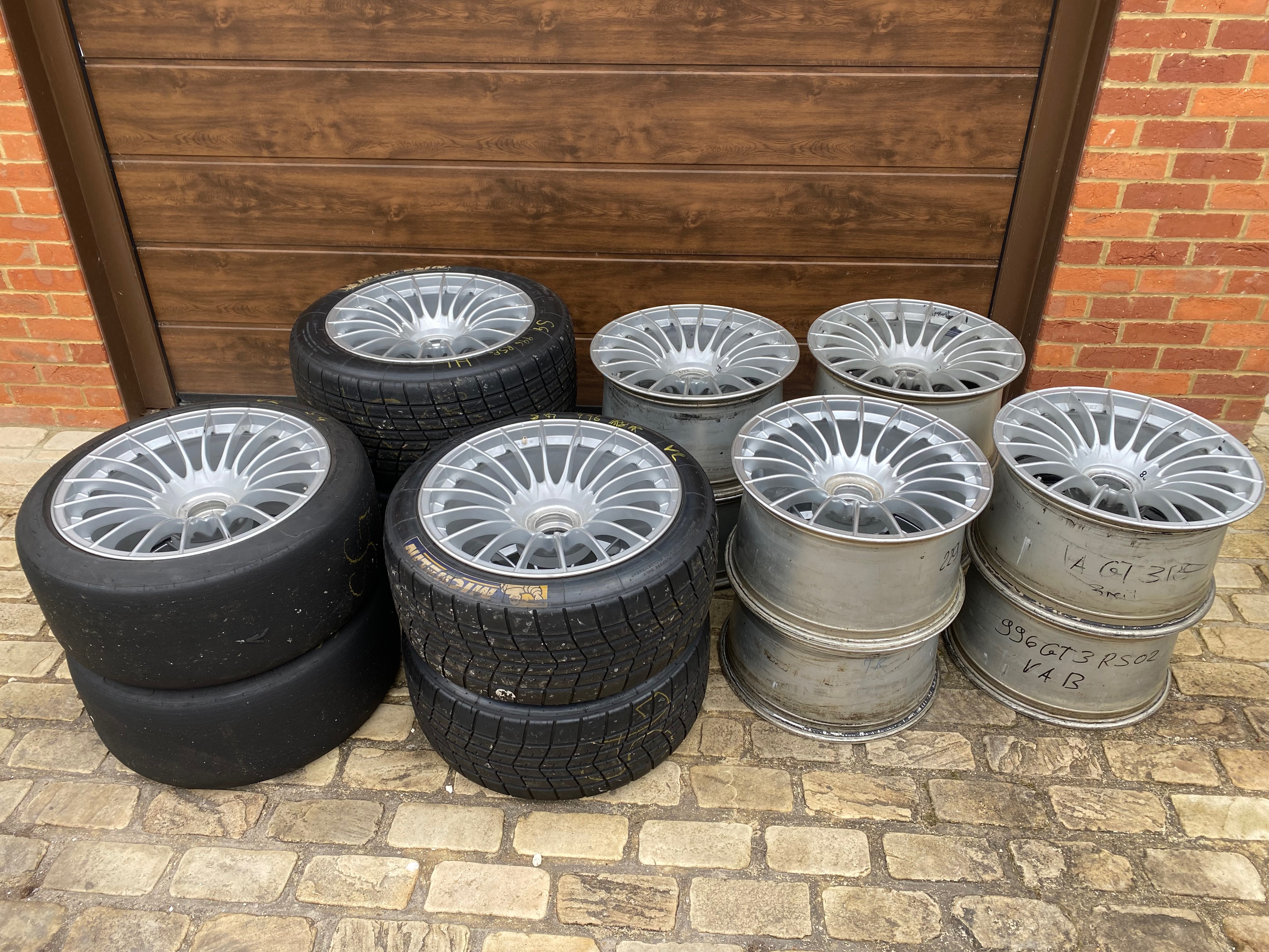 SET OF 18” ATS PORSCHE 911 (996) RSR WHEELS