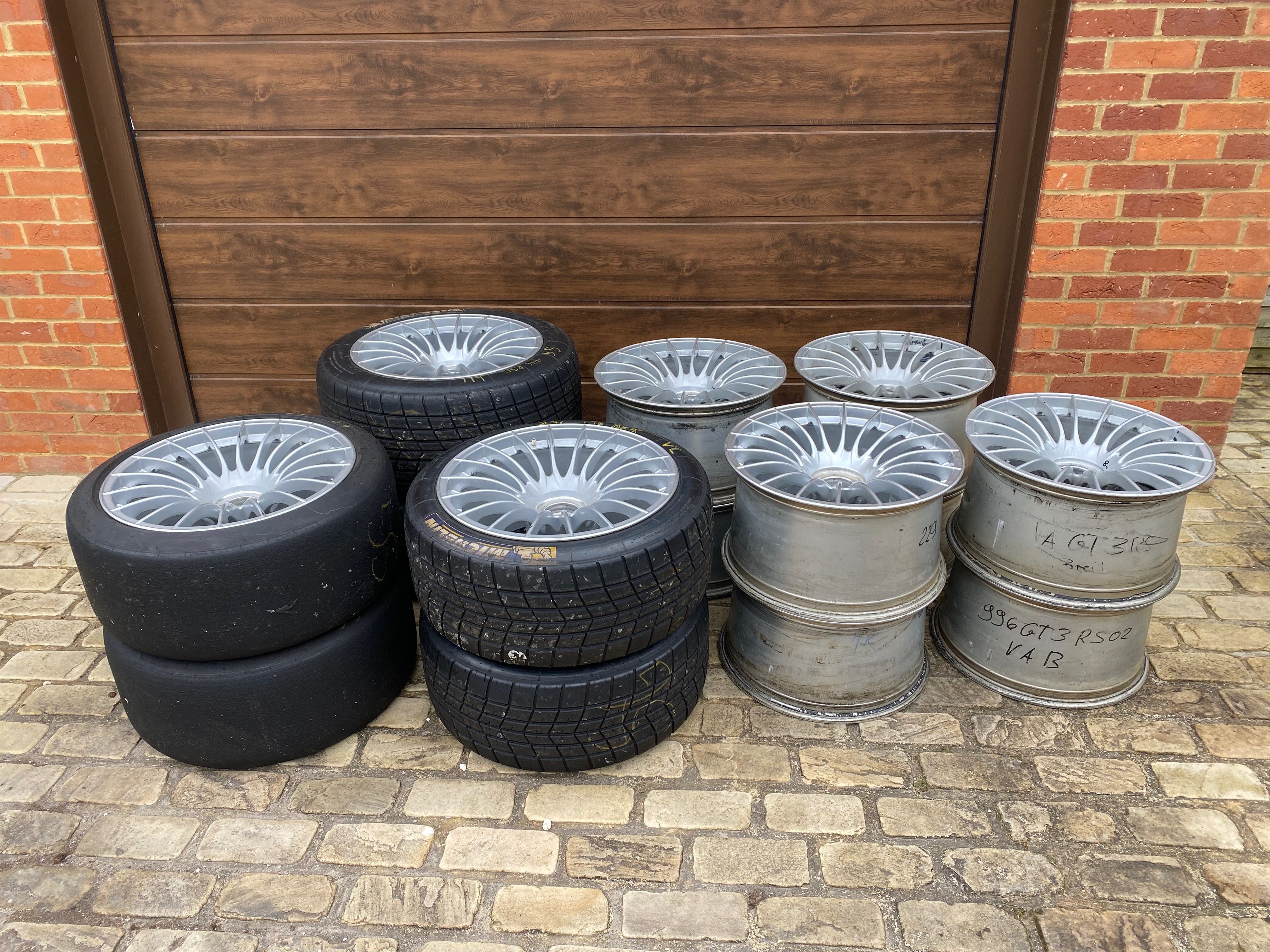 SET OF 18” ATS PORSCHE 911 (996) RSR WHEELS