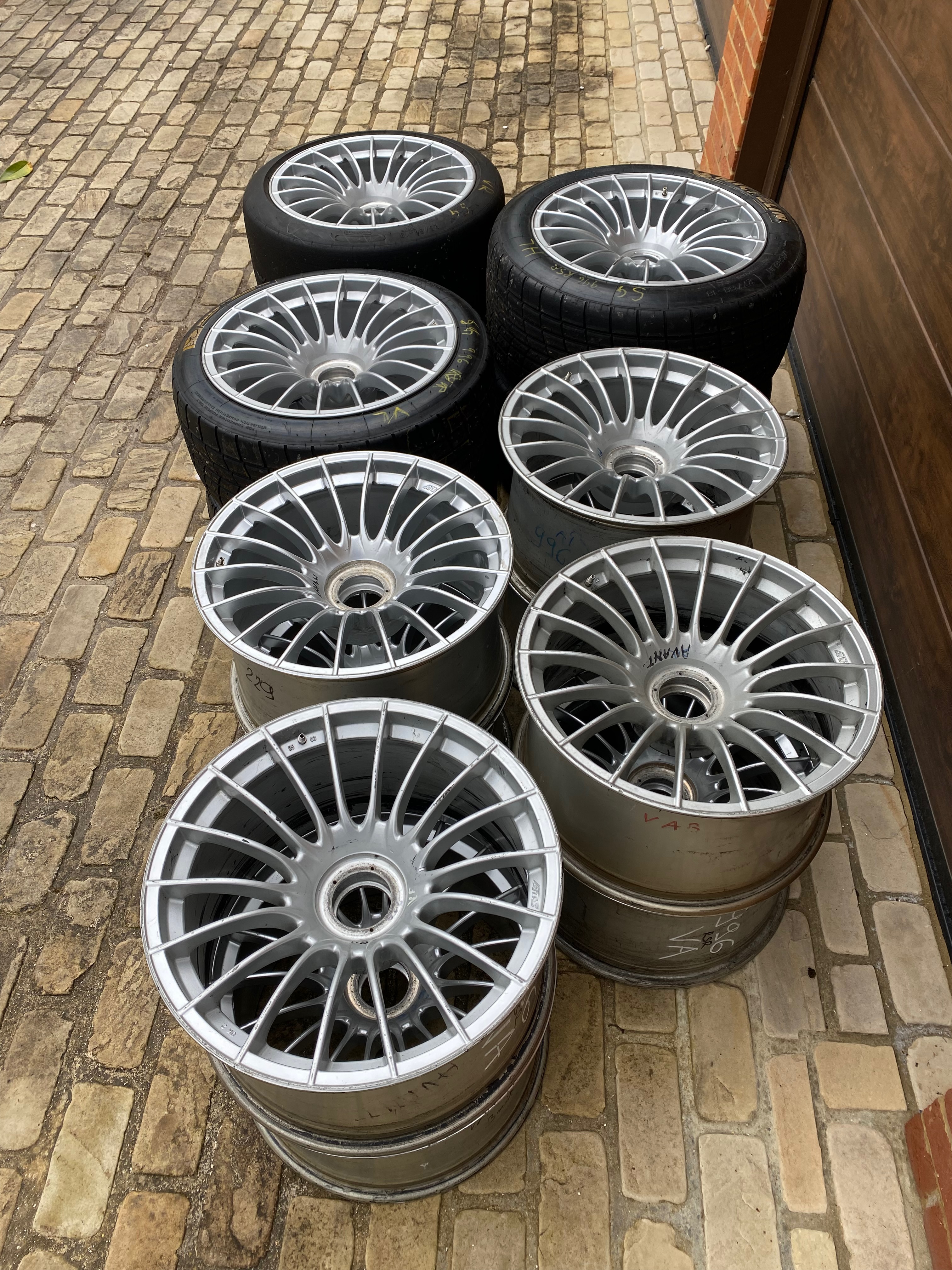 SET OF 18” ATS PORSCHE 911 (996) RSR WHEELS