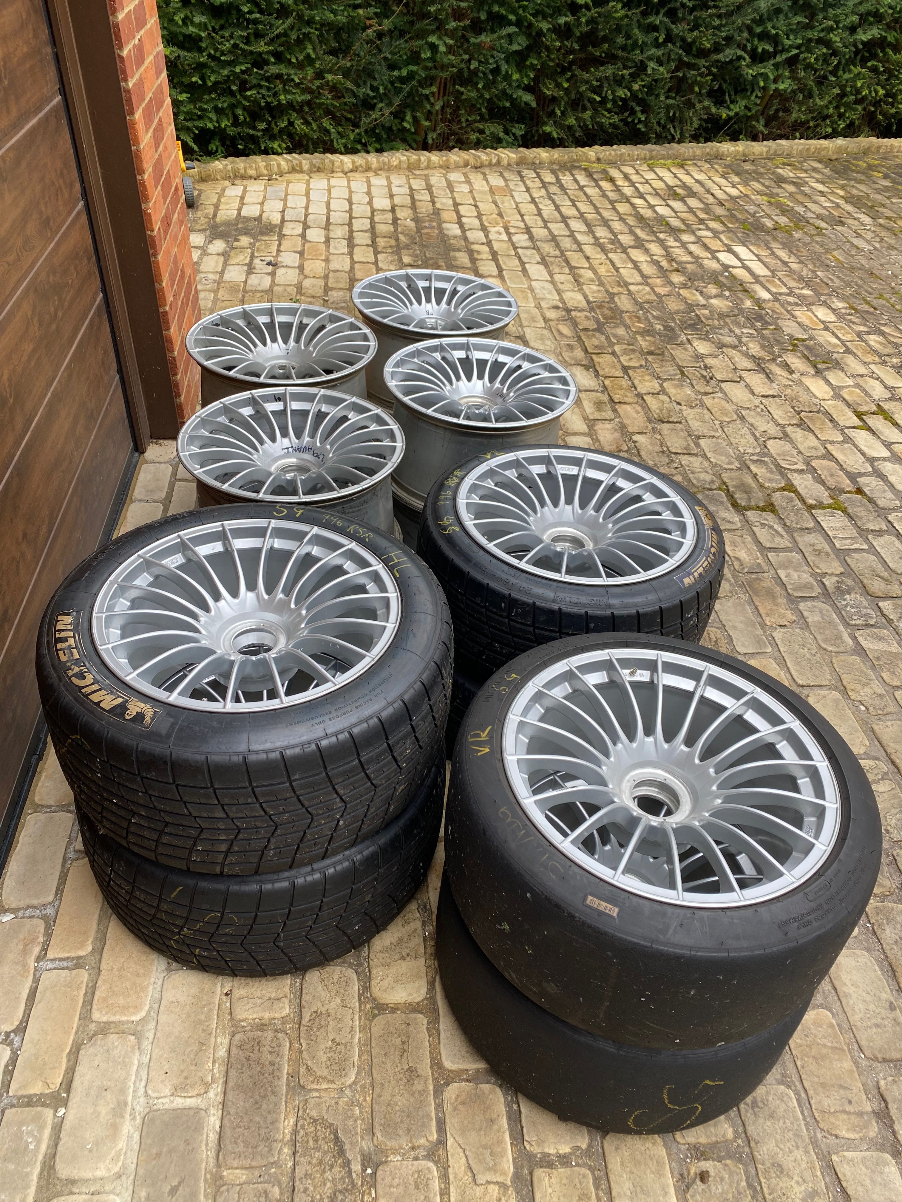 SET OF 18” ATS PORSCHE 911 (996) RSR WHEELS