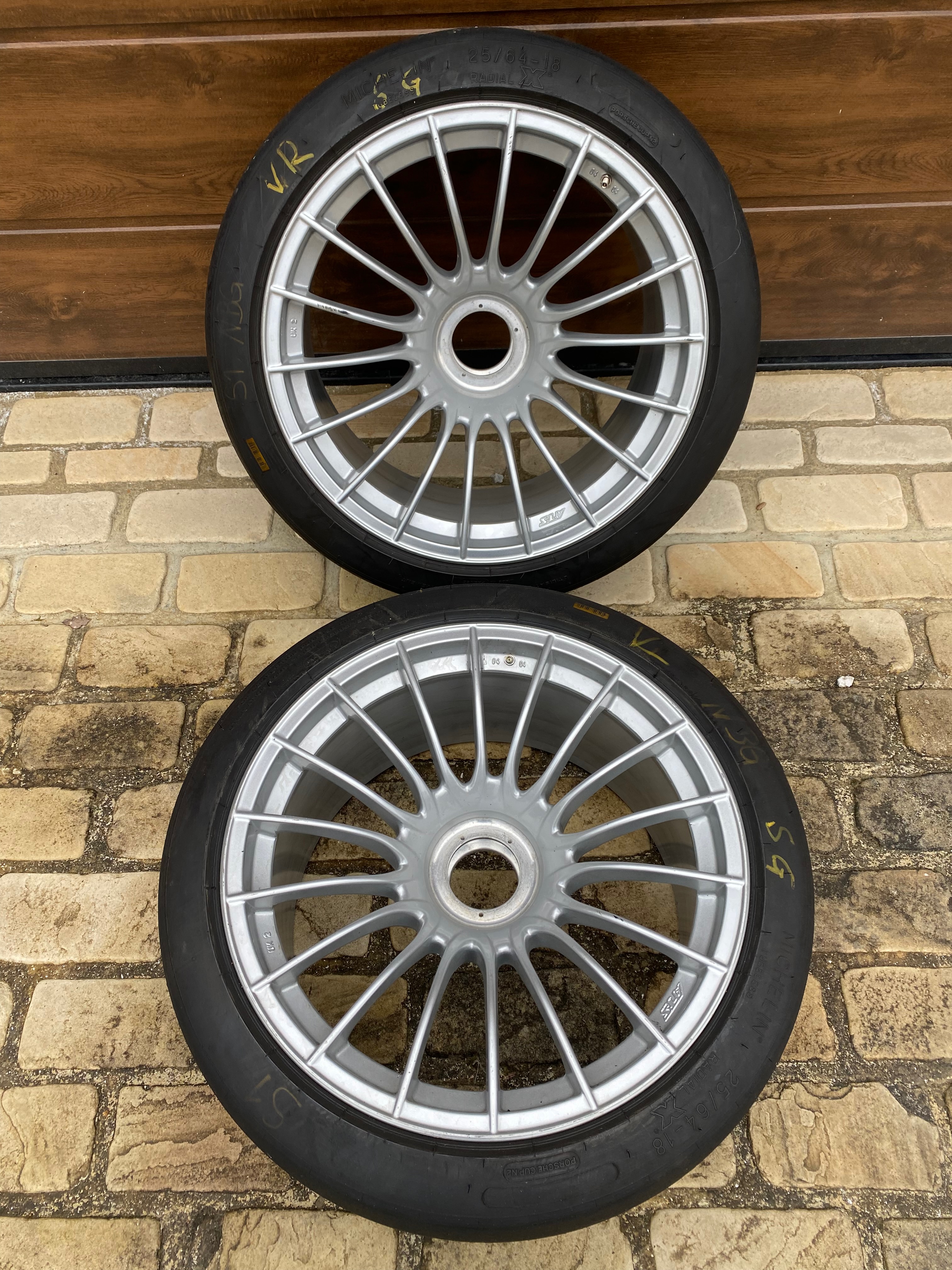 SET OF 18” ATS PORSCHE 911 (996) RSR WHEELS