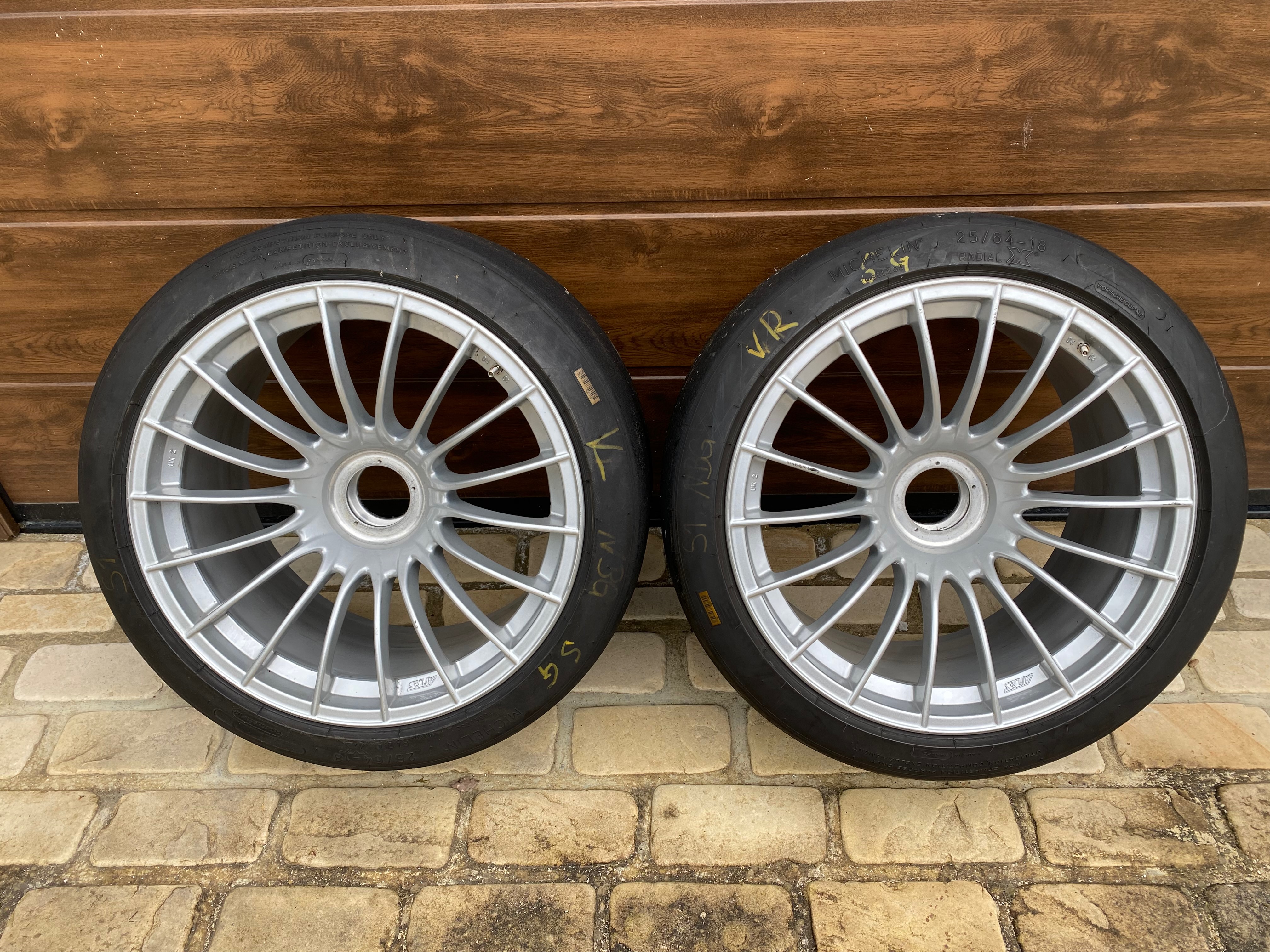 SET OF 18” ATS PORSCHE 911 (996) RSR WHEELS