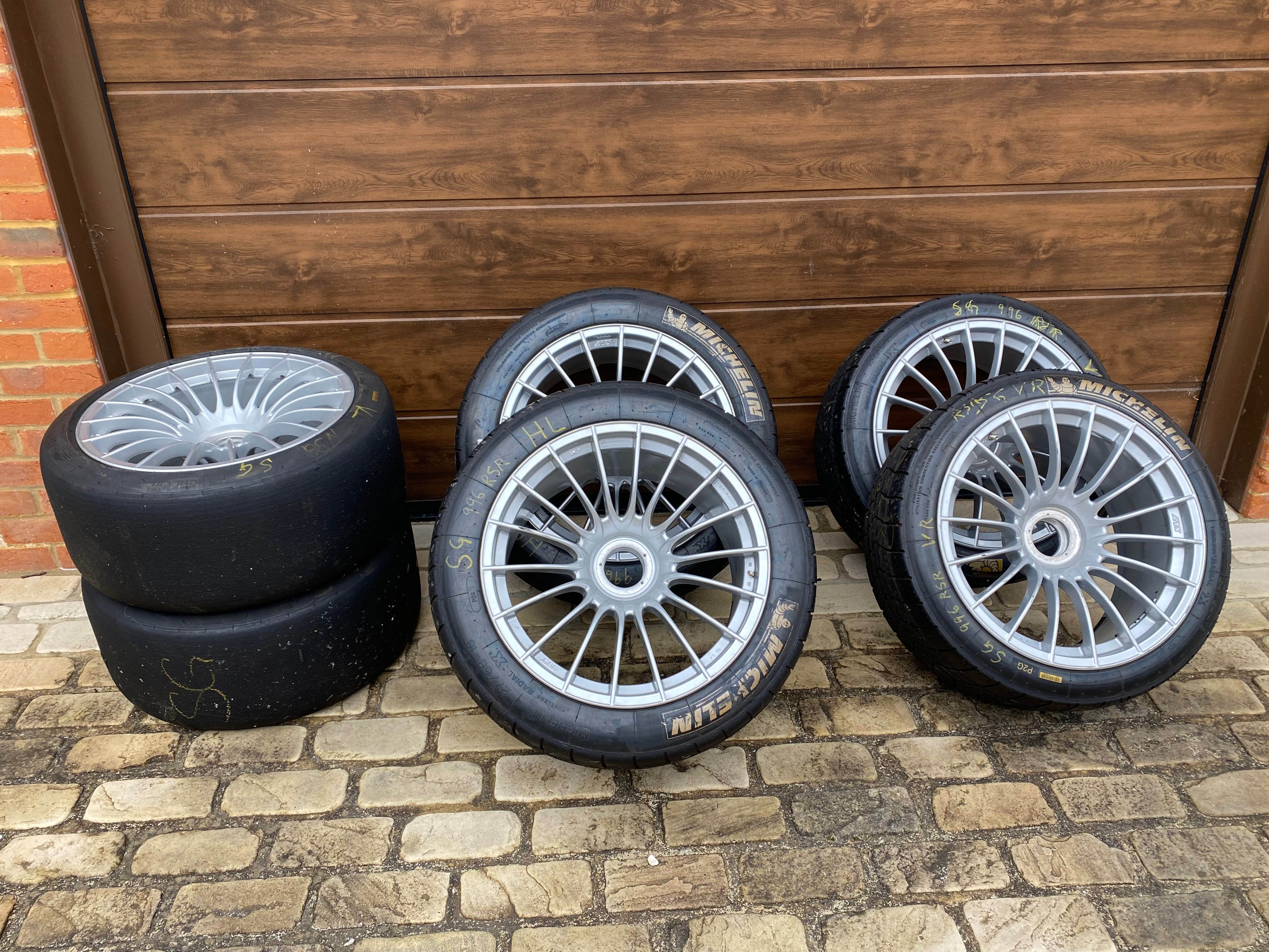 SET OF 18” ATS PORSCHE 911 (996) RSR WHEELS