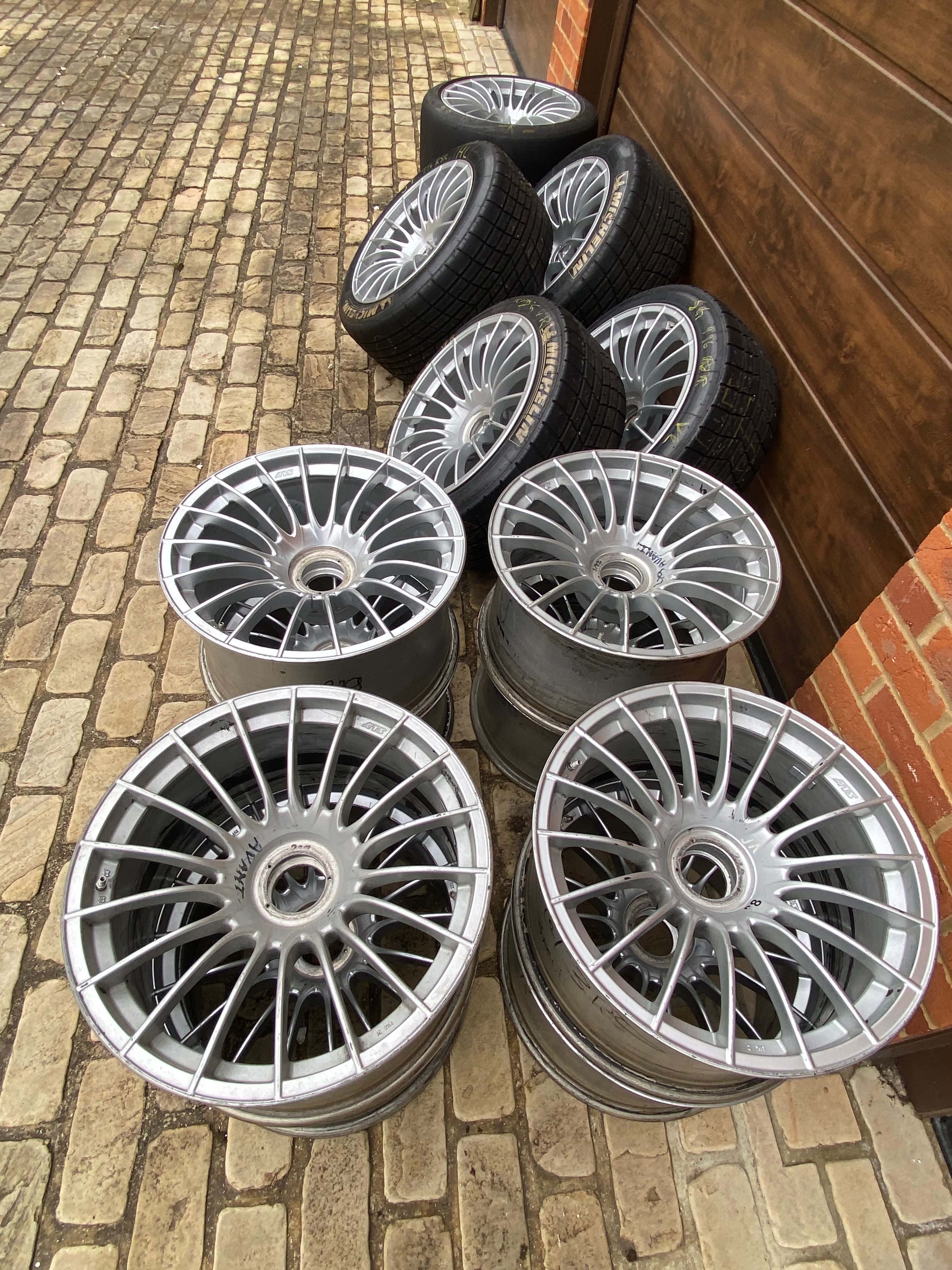 SET OF 18” ATS PORSCHE 911 (996) RSR WHEELS