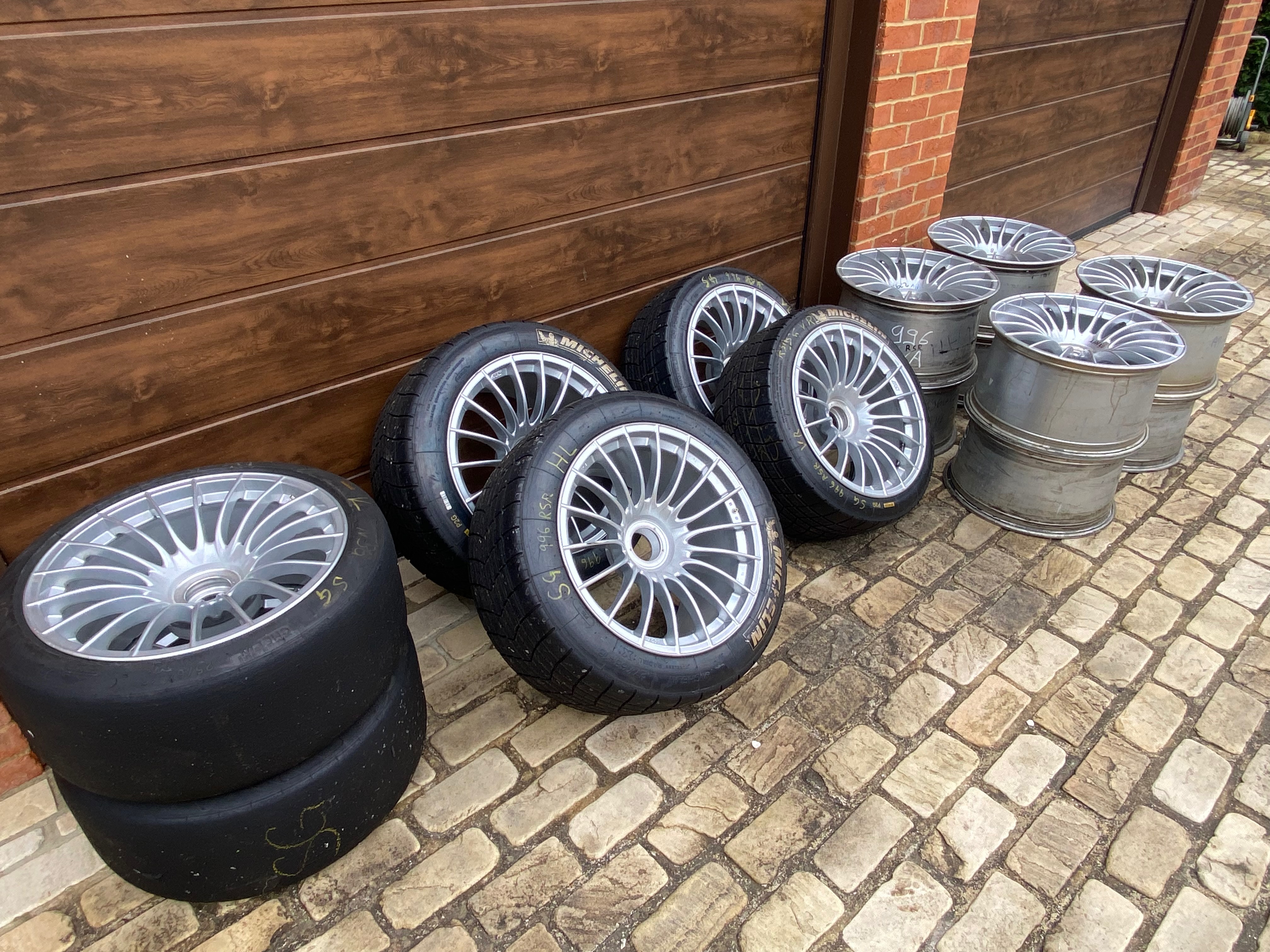 SET OF 18” ATS PORSCHE 911 (996) RSR WHEELS