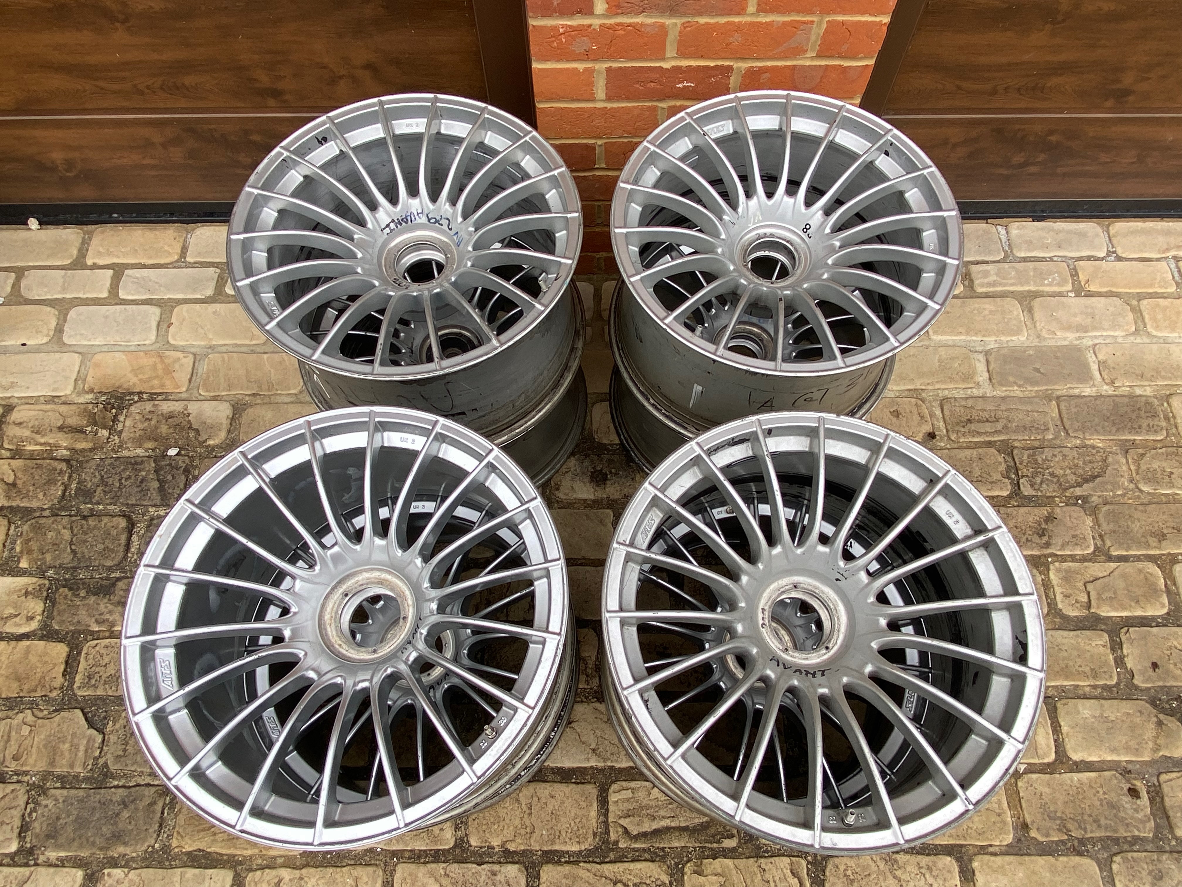 SET OF 18” ATS PORSCHE 911 (996) RSR WHEELS
