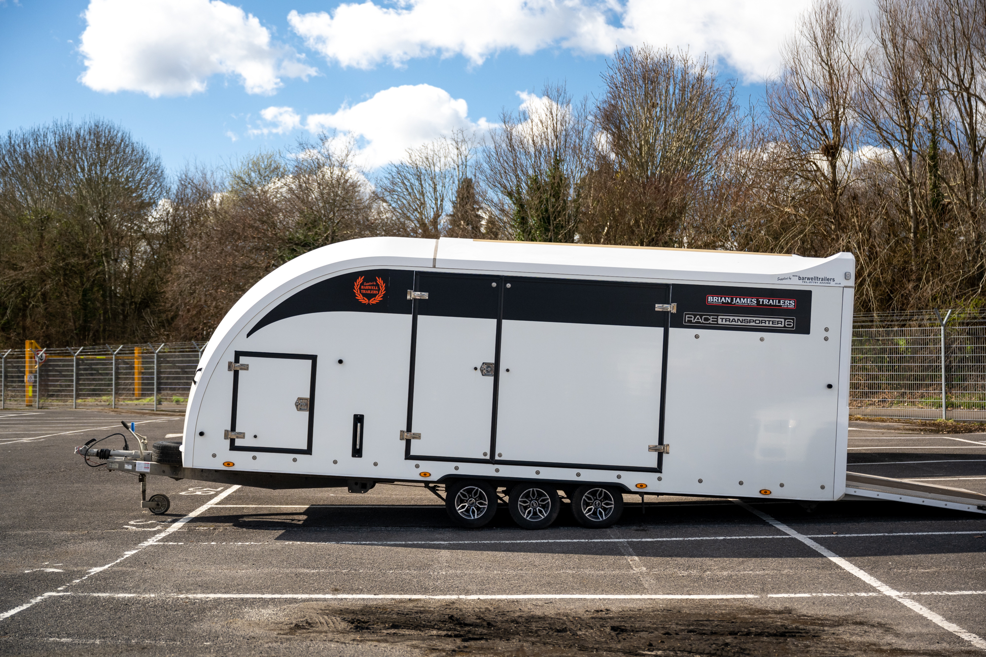 BRIAN JAMES TRAILERS RACE TRANSPORTER 6 - VAT Q