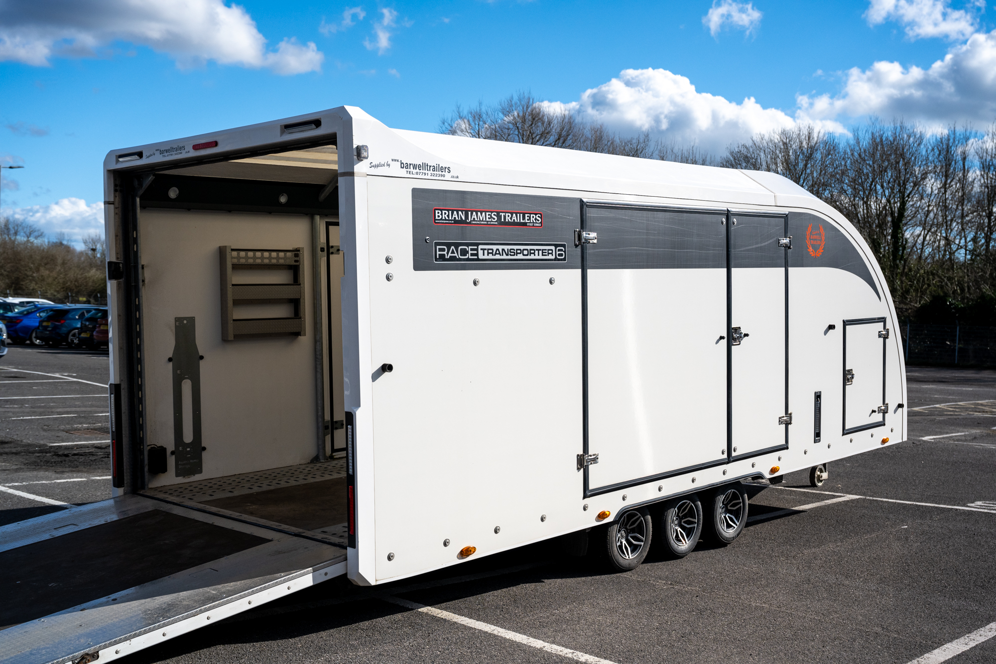 BRIAN JAMES TRAILERS RACE TRANSPORTER 6 - VAT Q