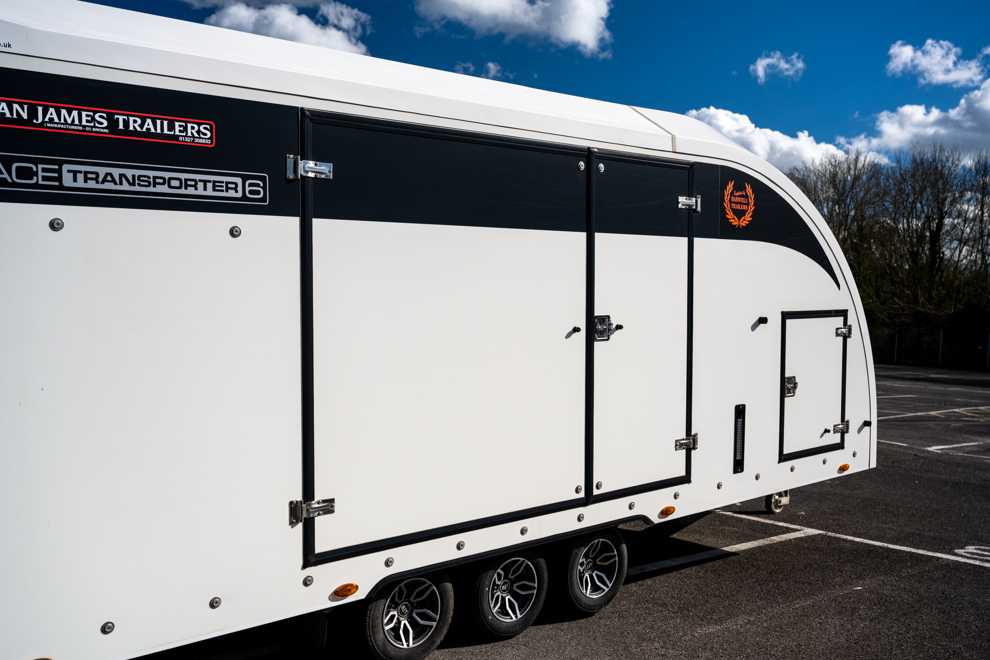 BRIAN JAMES TRAILERS RACE TRANSPORTER 6 - VAT Q