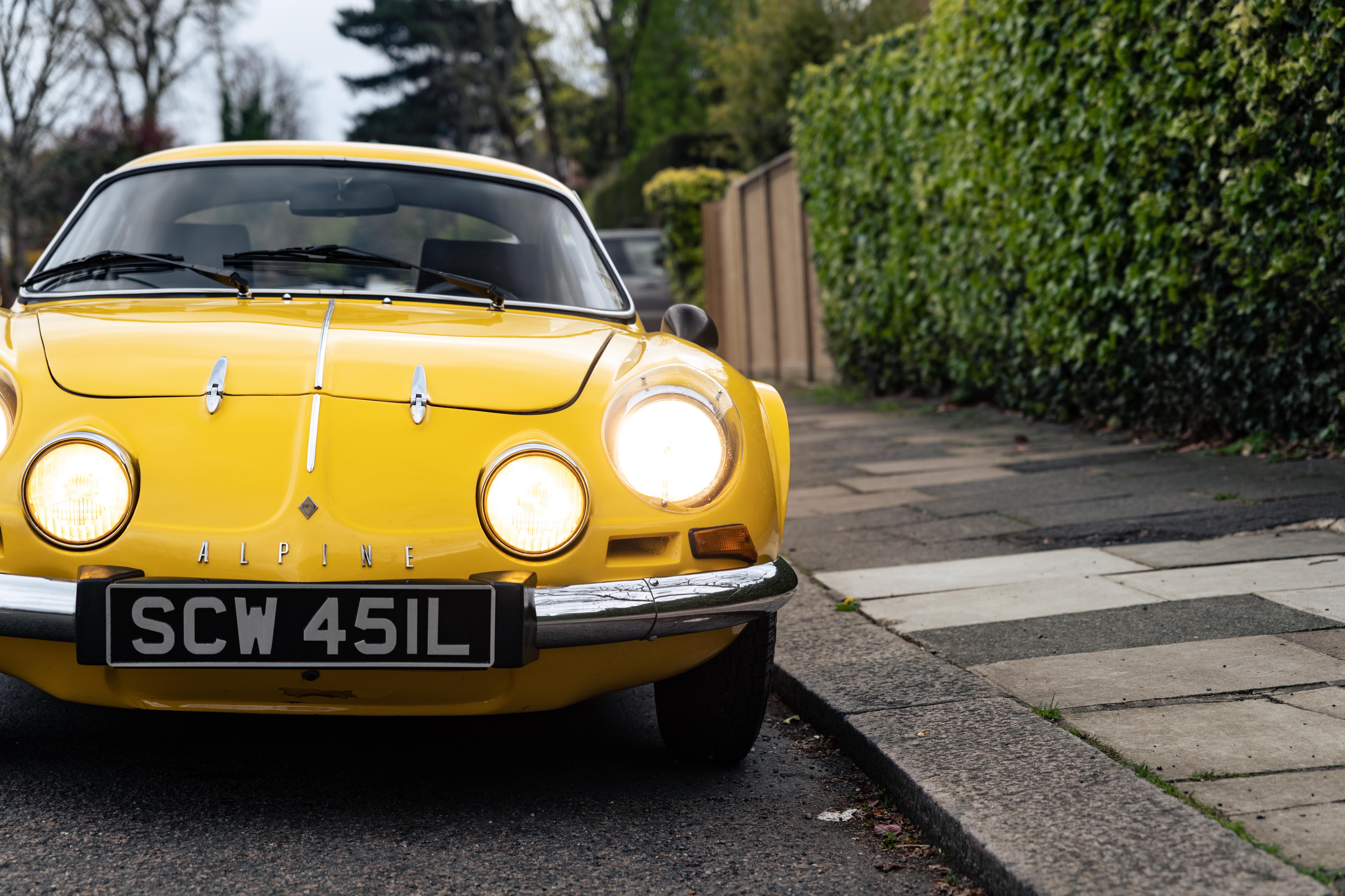 1973 RENAULT ALPINE A110