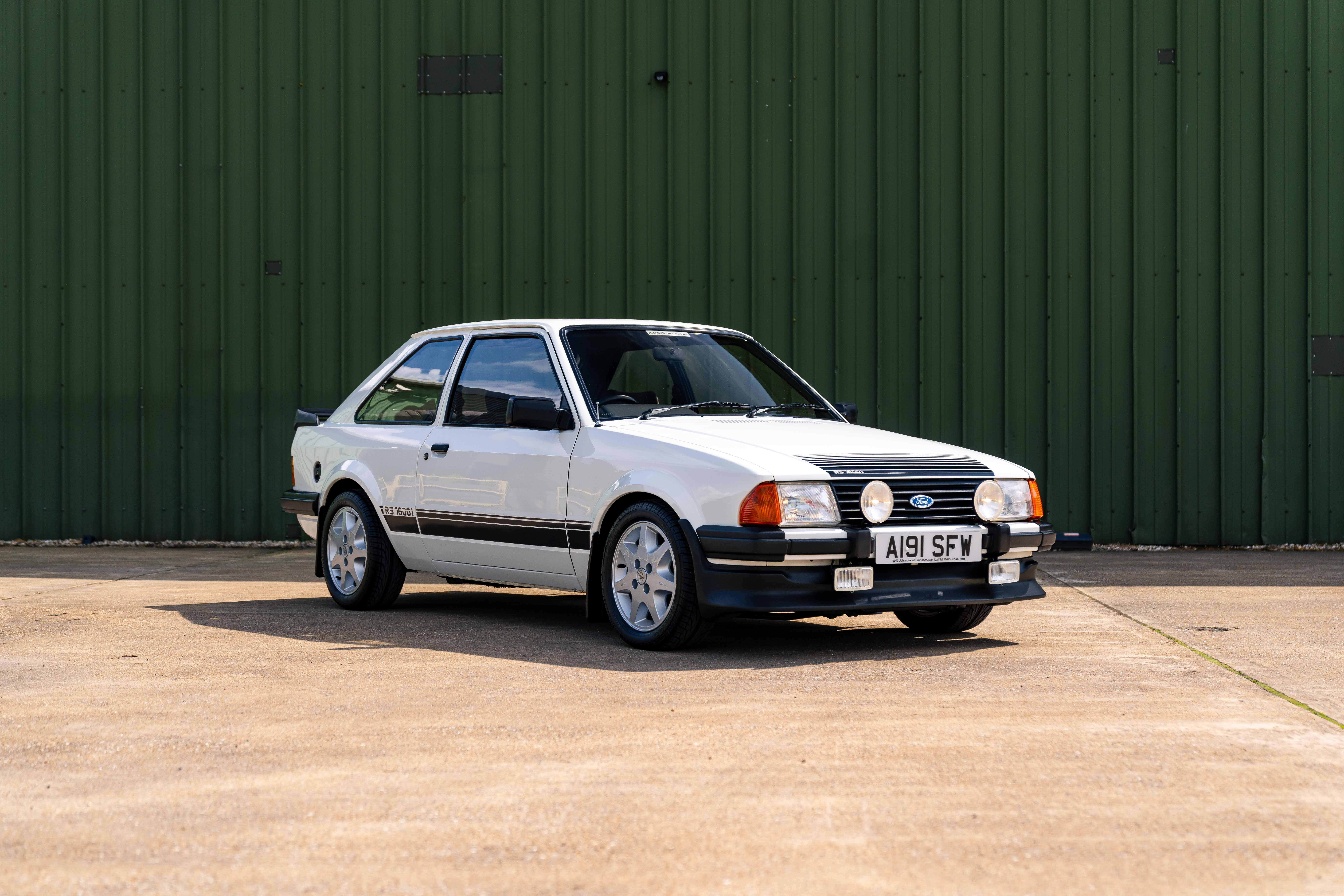 1983 FORD ESCORT RS1600I