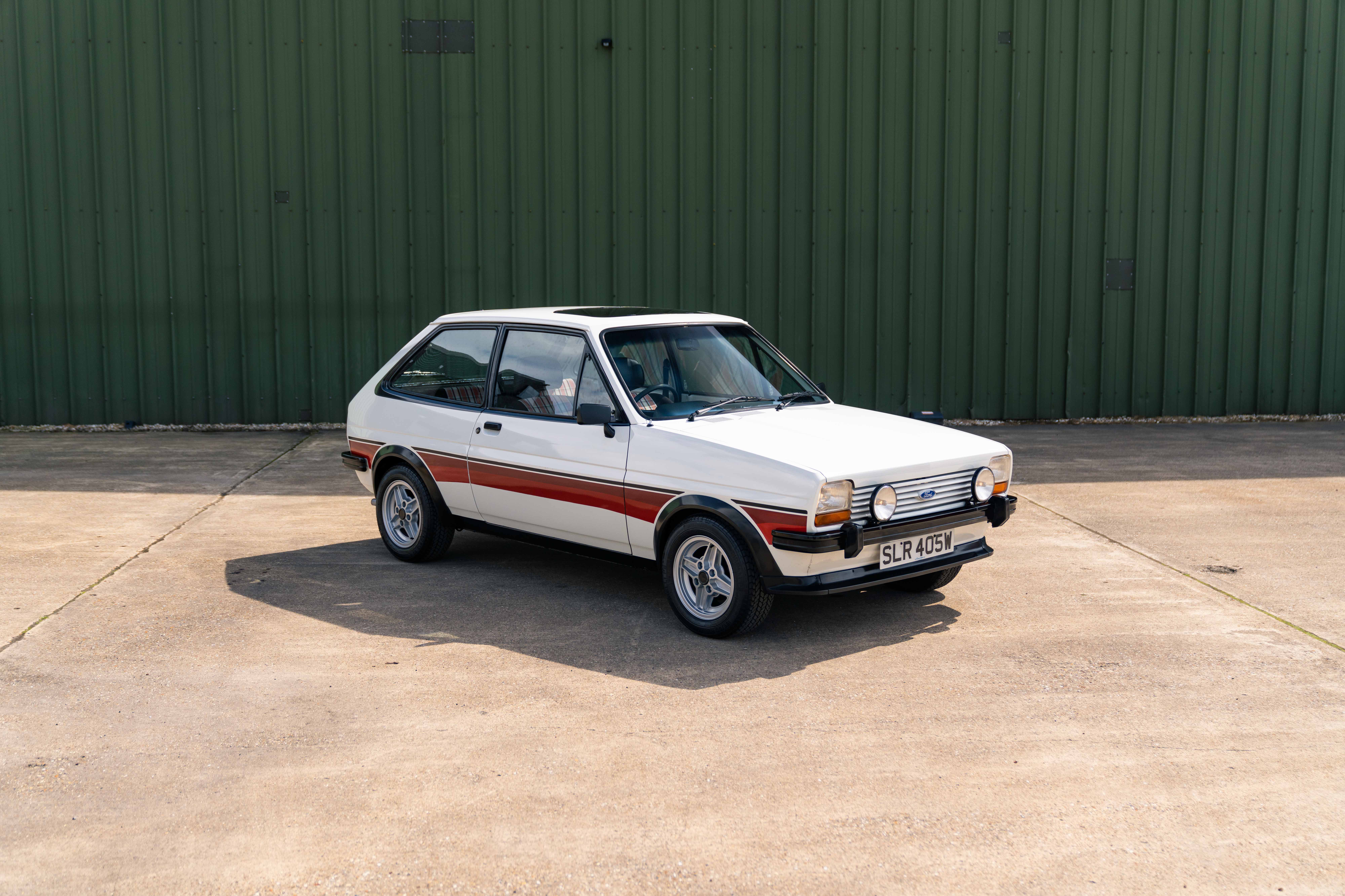 1981 FORD FIESTA SUPERSPORT for sale by auction in Hampshire, United ...