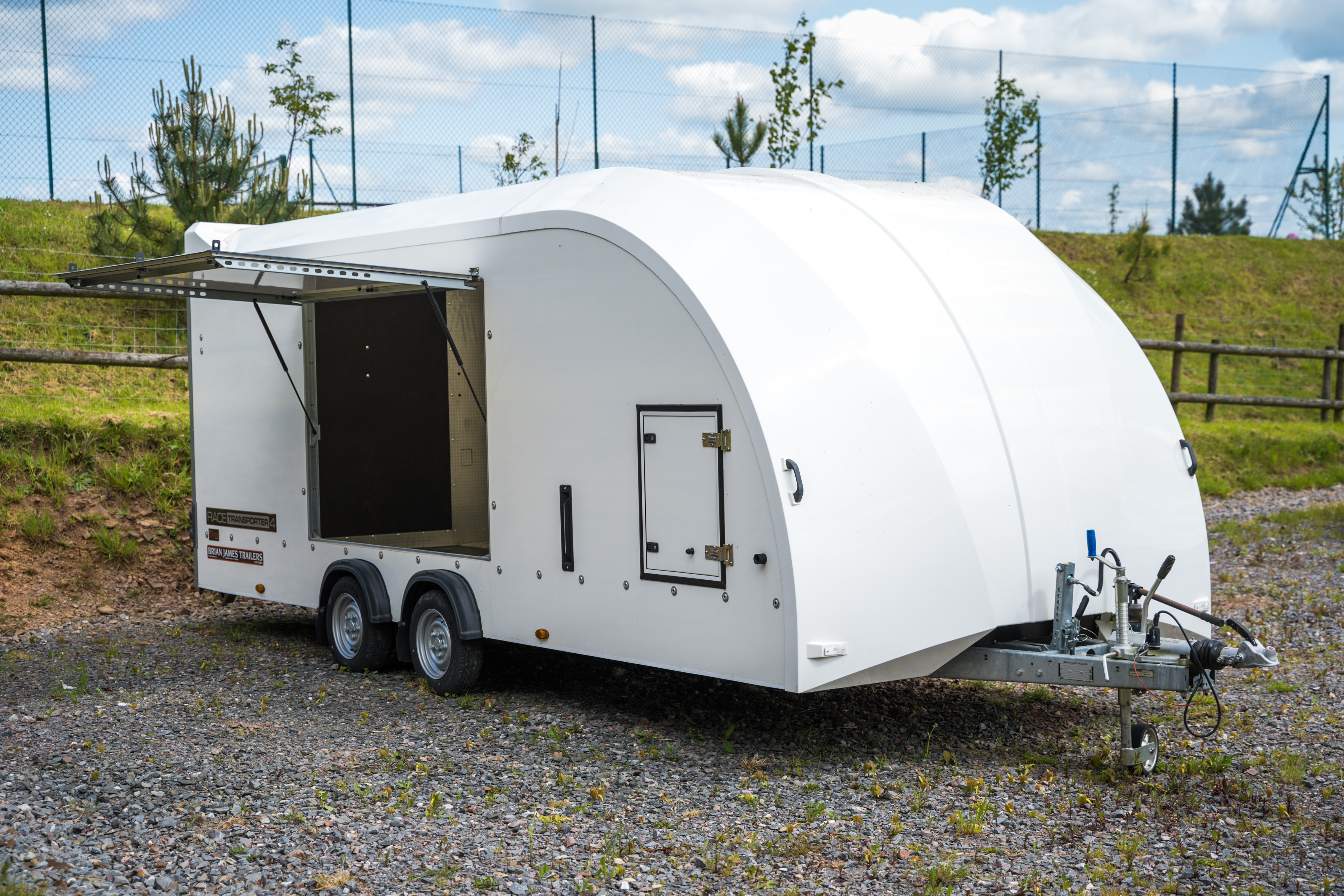 BRIAN JAMES TRAILERS RACE TRANSPORTER 4