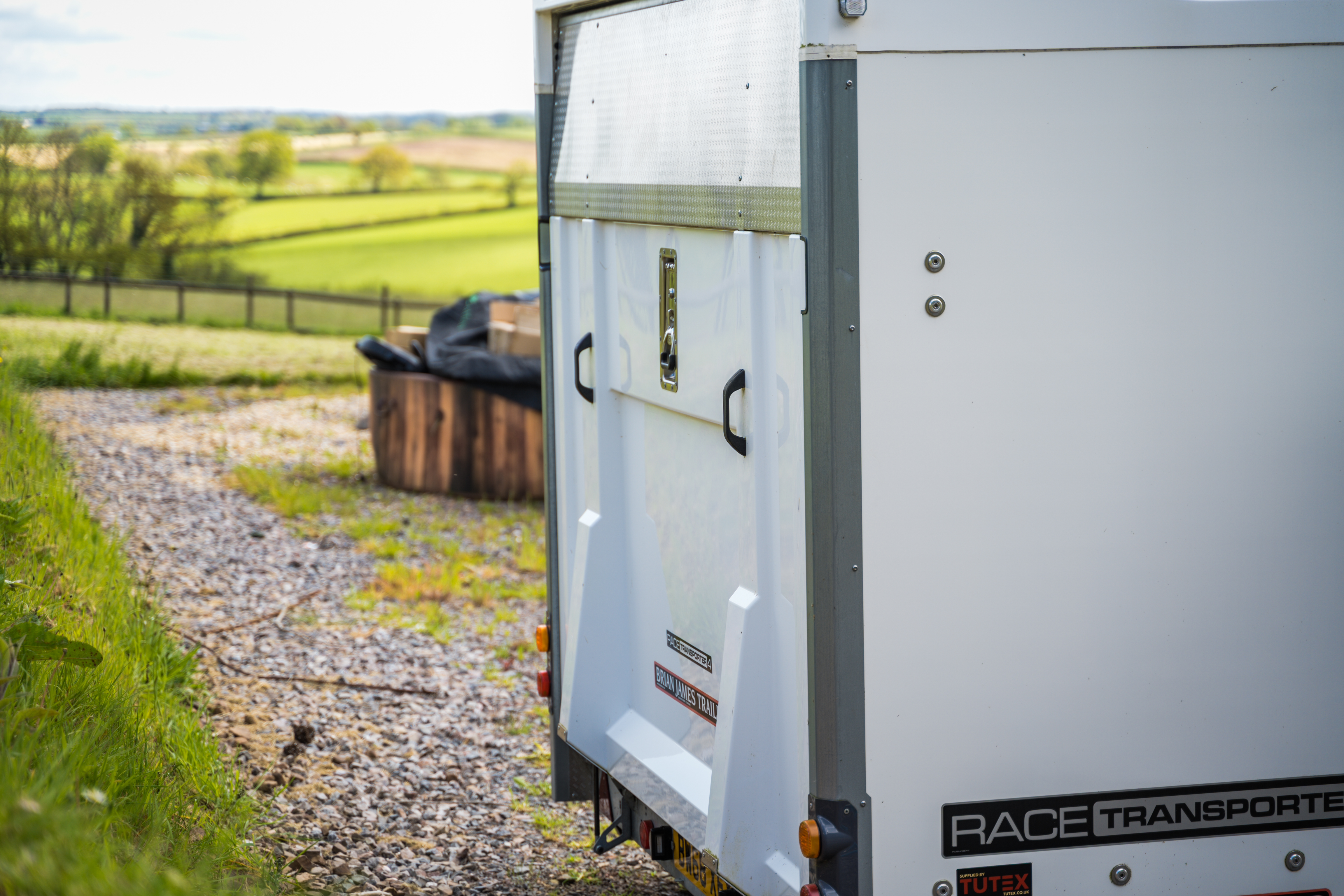 BRIAN JAMES TRAILERS RACE TRANSPORTER 4