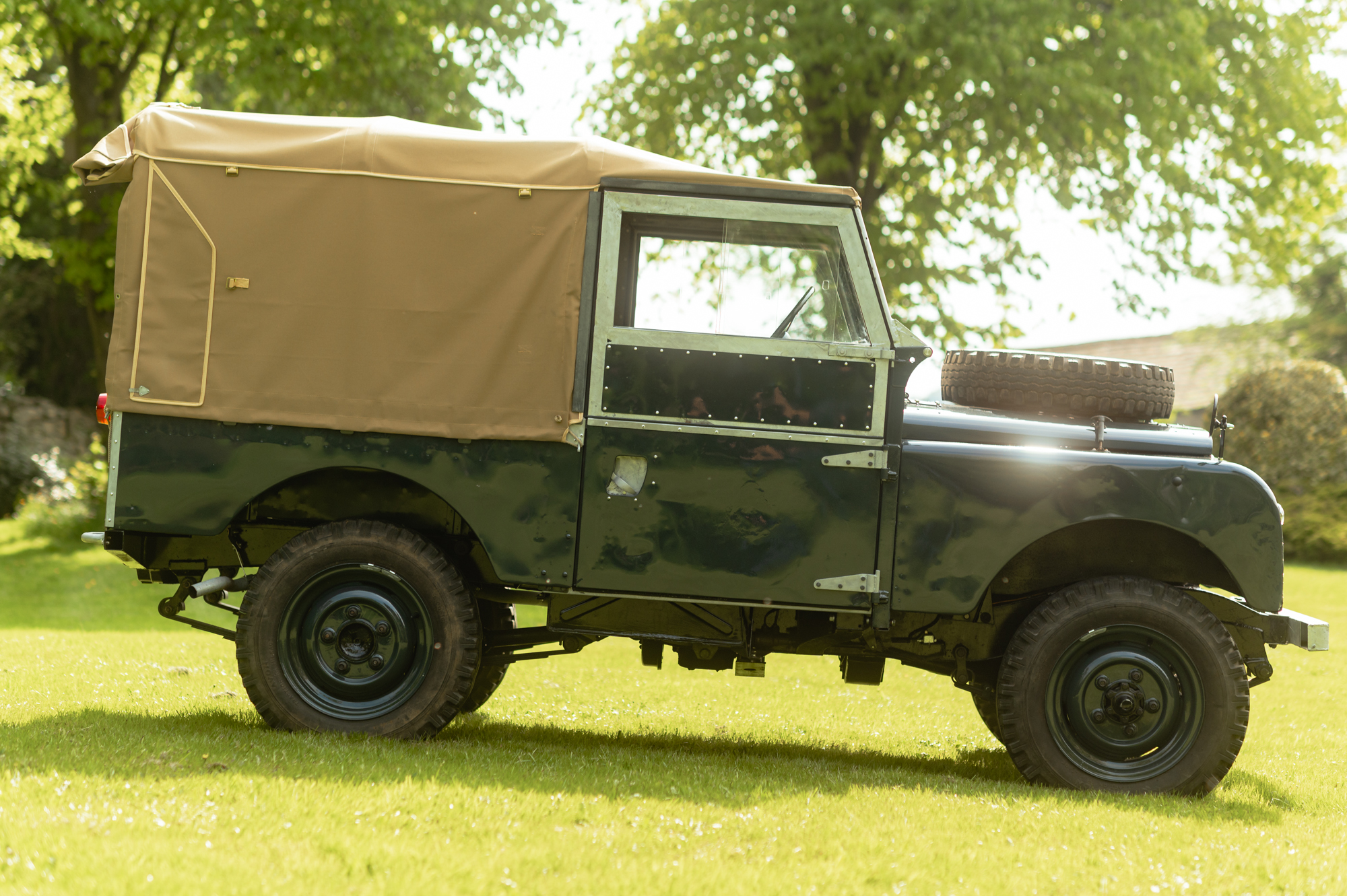 1956 LAND ROVER SERIES 1 86" for sale by auction in Yorkshire, United ...